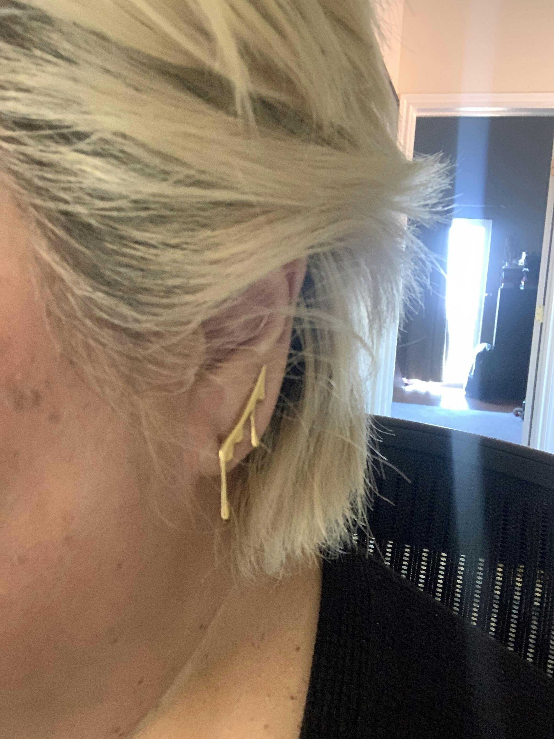 Dripping Ear Climber Earrings - Gold, Silver, Rose Gold – MARIE JUNE