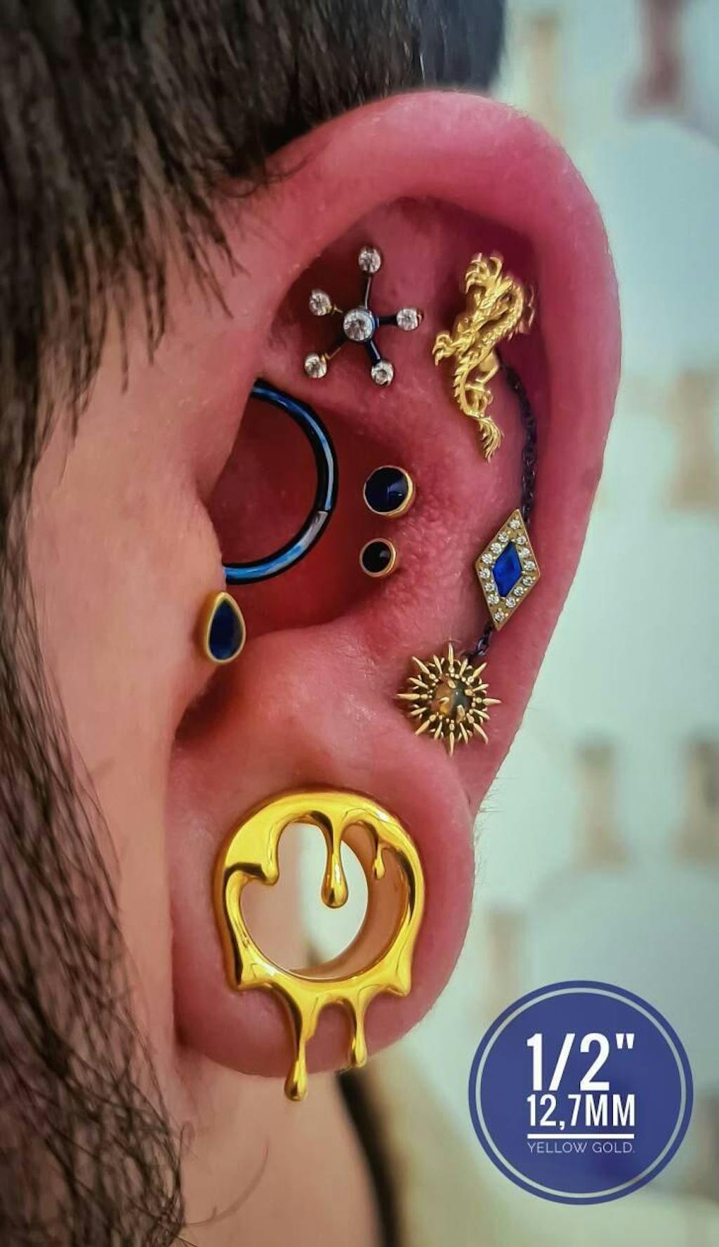 Dripping Rivulets Tunnels - Tunnels & Plugs 3mm-25.4mm – MARIE JUNE