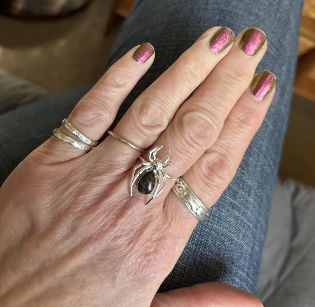 Spider & Web Stacking Rings – MARIE JUNE