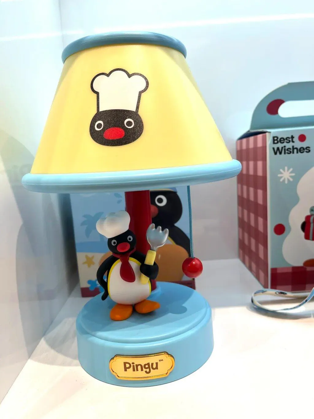 Pingu Chef Desk Lamp - 3 Adjustable Brightness Levels, with Smart Time ...