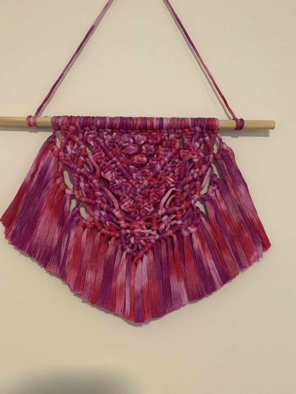 Hand Painted Macrame String // Moonlight - Mary Maker Studio - Macrame ...