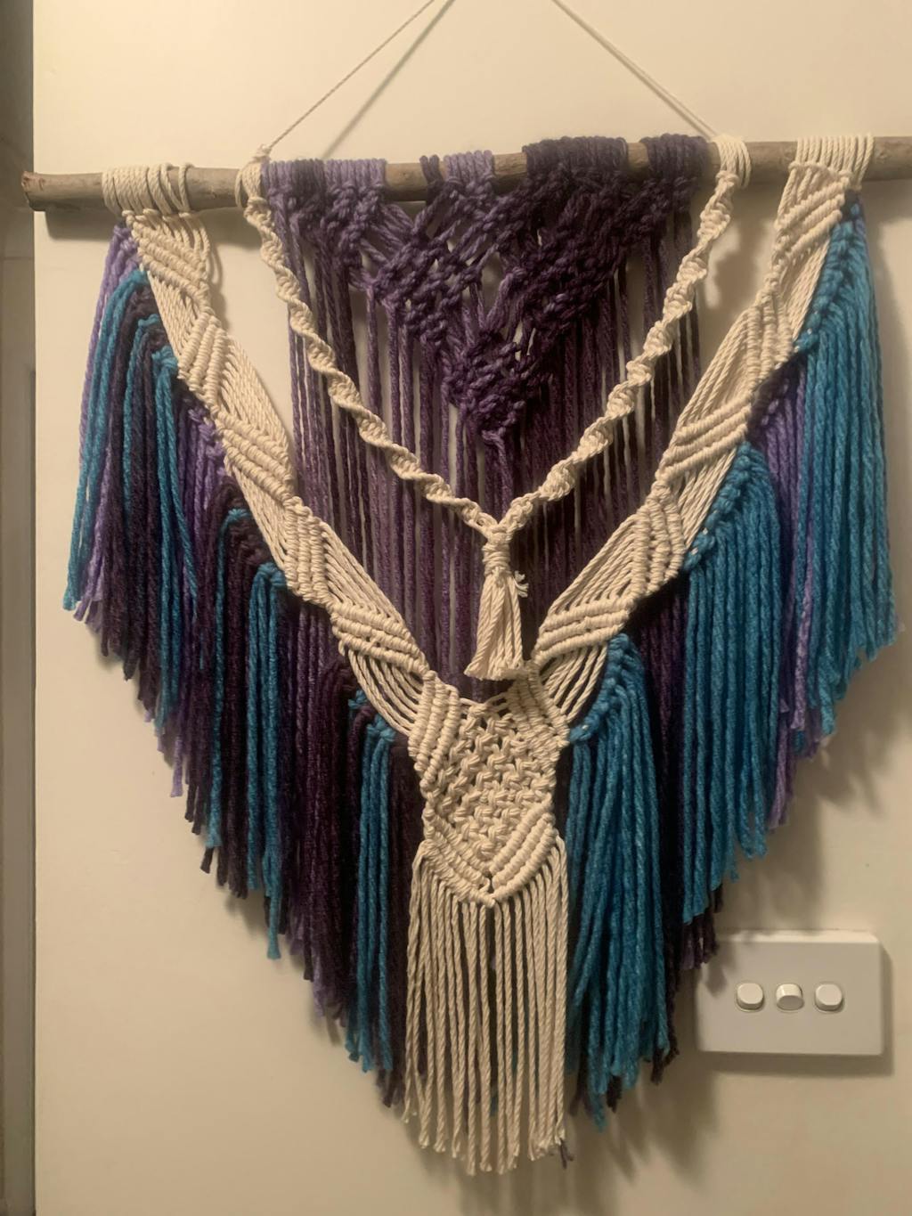 Hand Painted Macrame Cotton String - Mary Maker Studio - Macrame ...