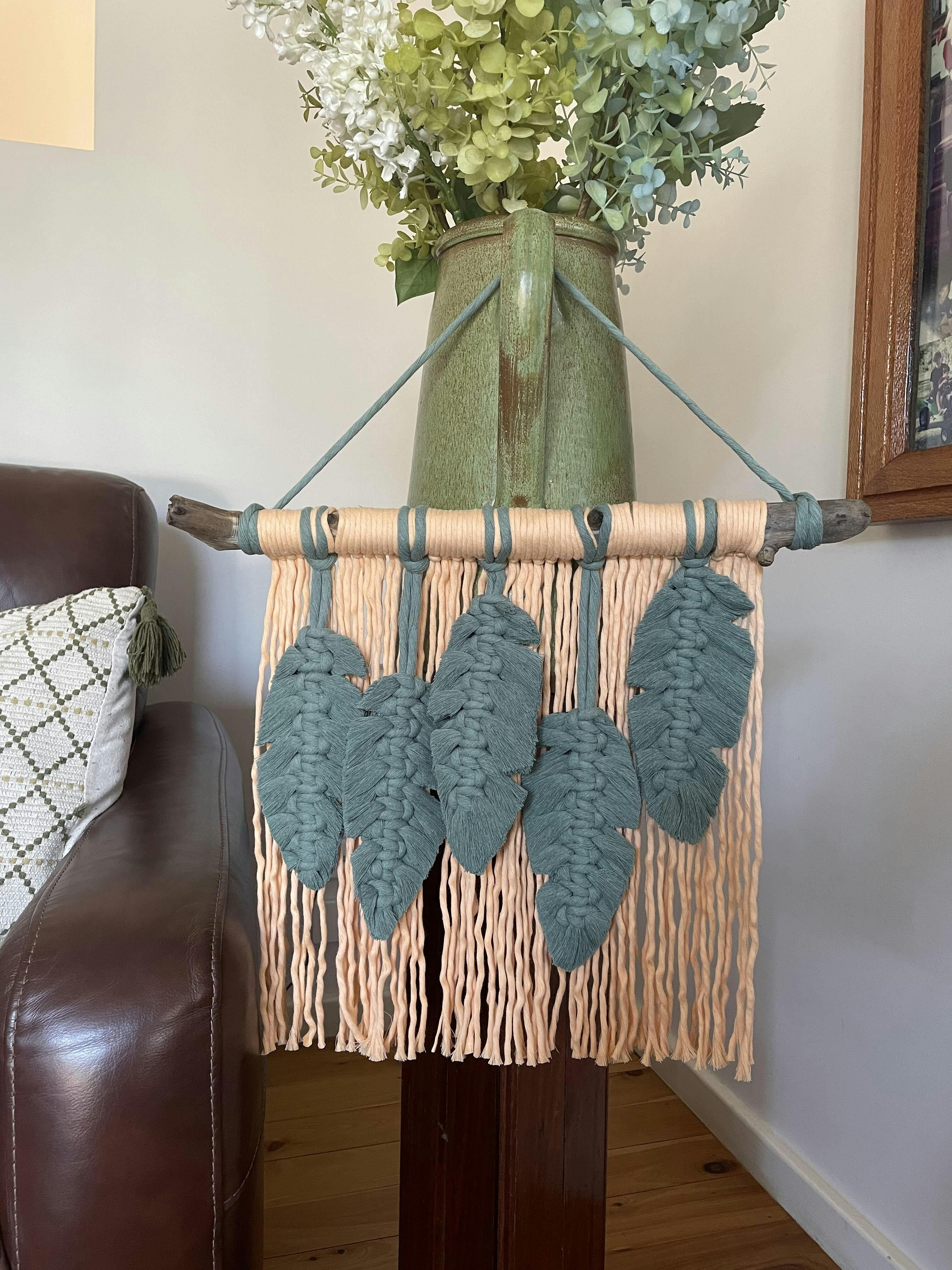 Recycled Luxe Macrame String // Vintage Peach - Mary Maker Studio ...