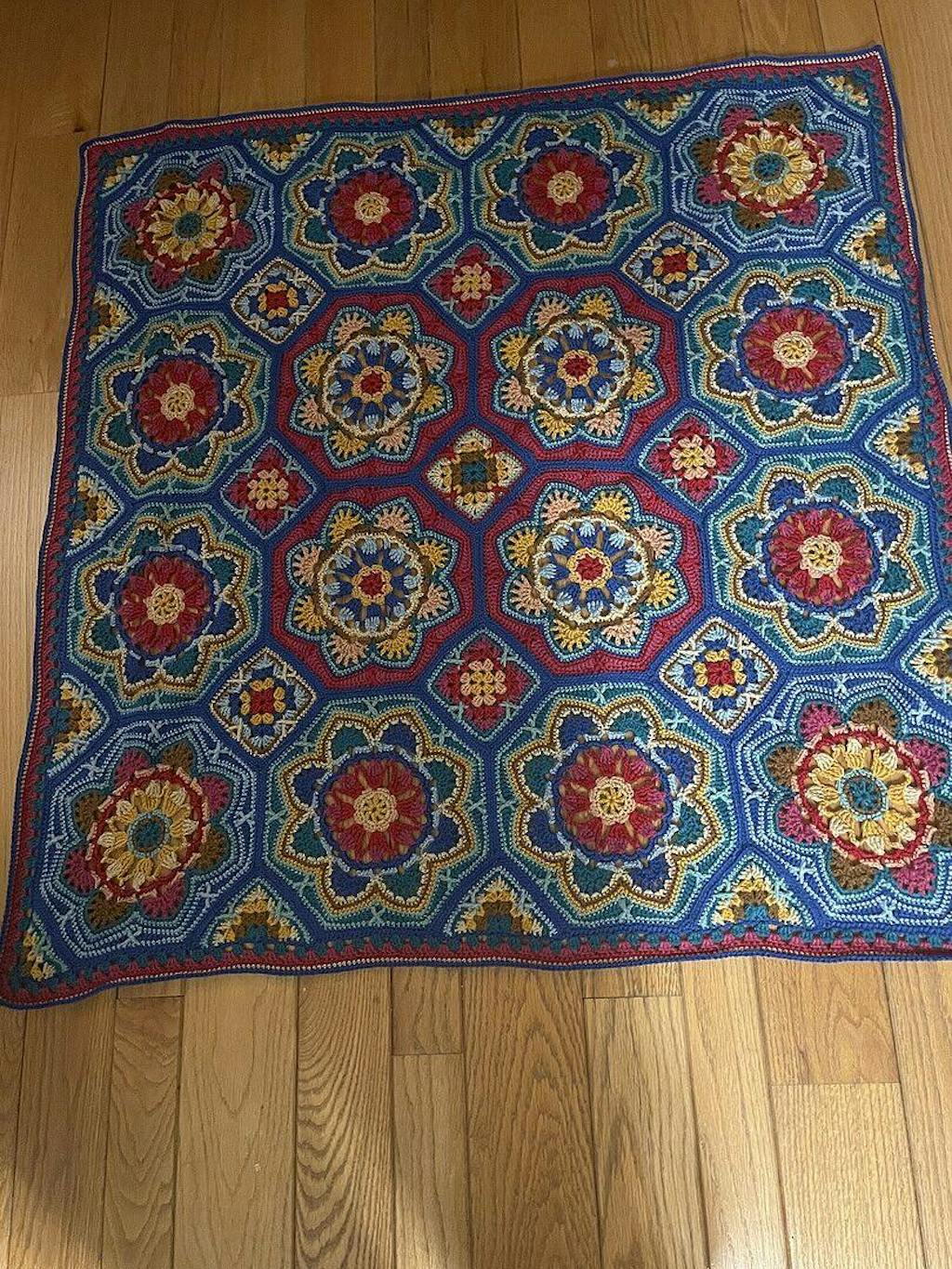 Marrakesh Persian Tiles Throw – Mary Maxim Ltd