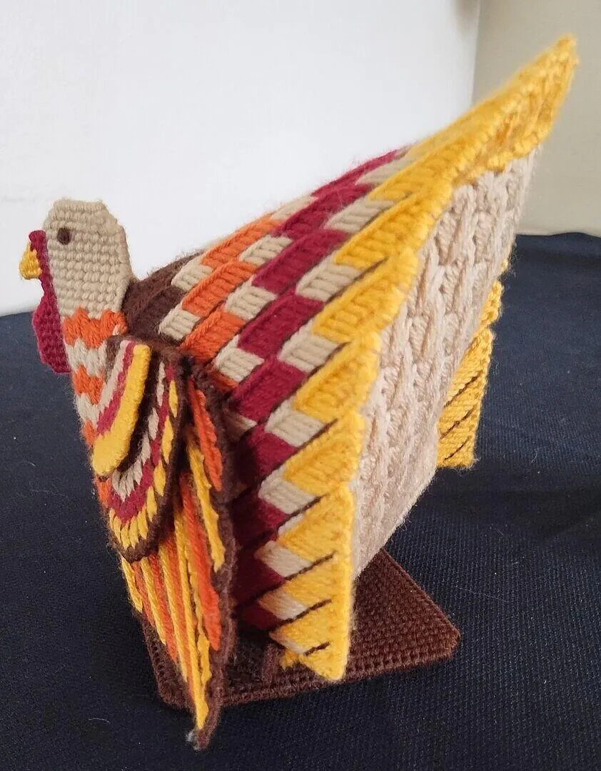3D Turkey Plastic Canvas Kit – Mary Maxim