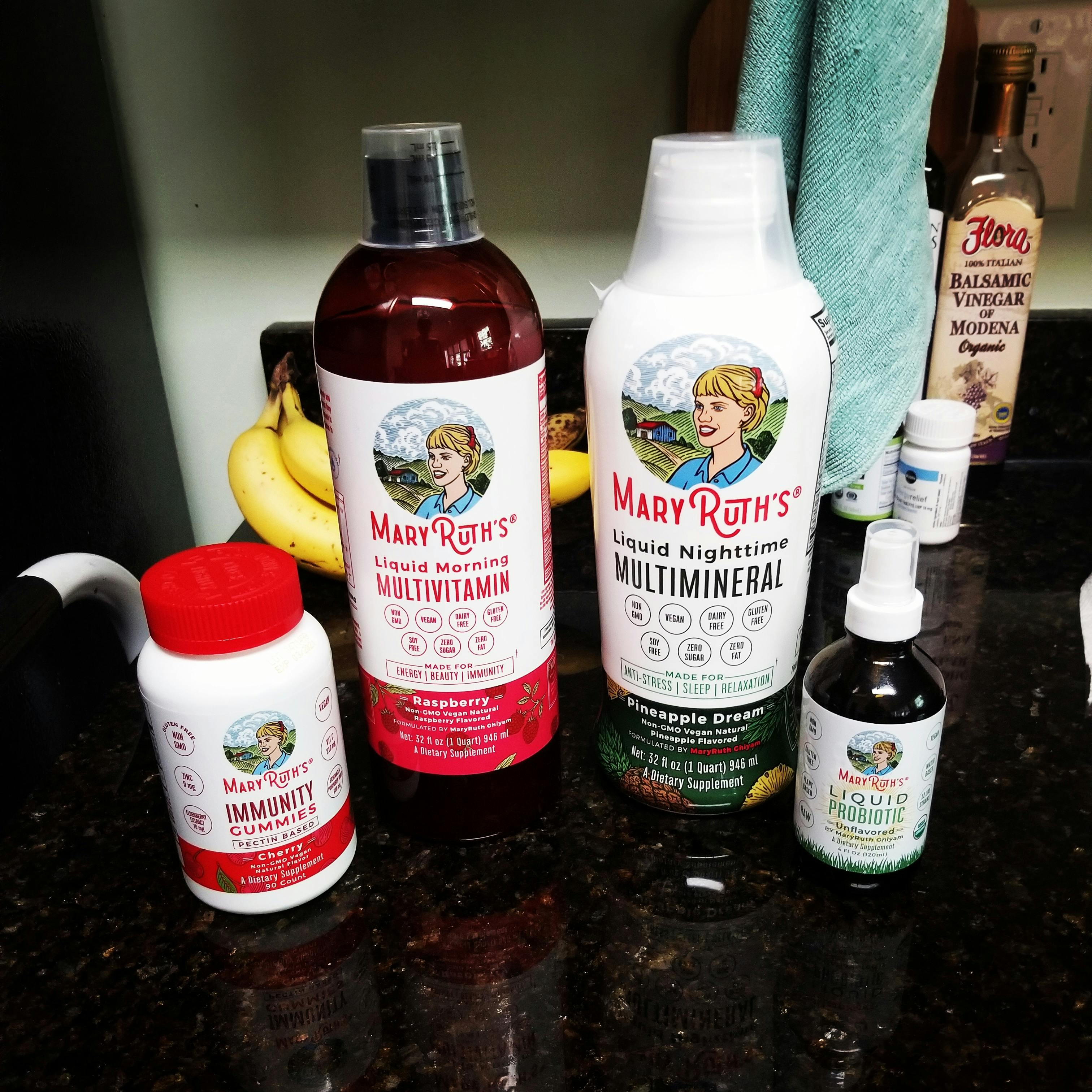 Vegan Liquid Morning Multivitamin By Maryruth Gluten Free Vitamins Best Liquid Multivitamin