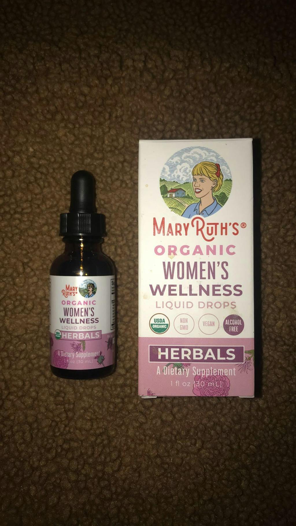 Organic Women's Wellness & Menstrual Support Liquid Drops – MaryRuth ...