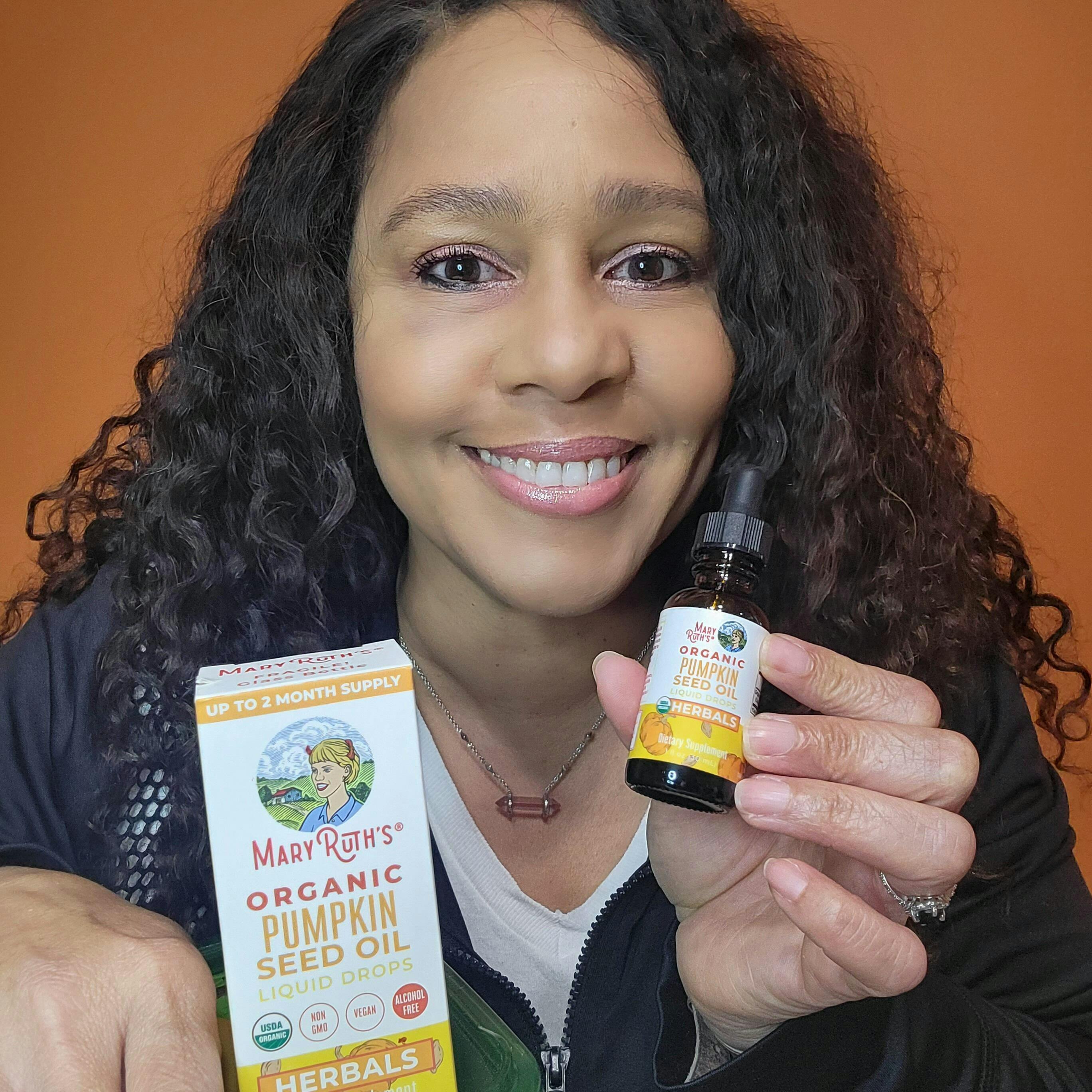 Organic Pumpkin Seed Oil Liquid Drops MaryRuth Organics organic-pumpkin-seed-oil-liquid-drops-maryruth-organics