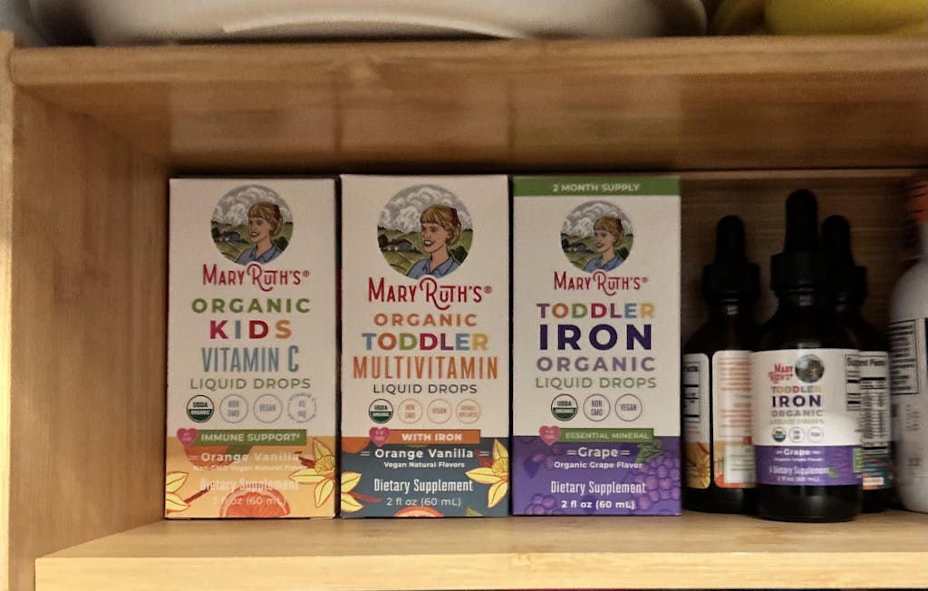 Liquid Iron Drops For Toddlers – MaryRuth Organics