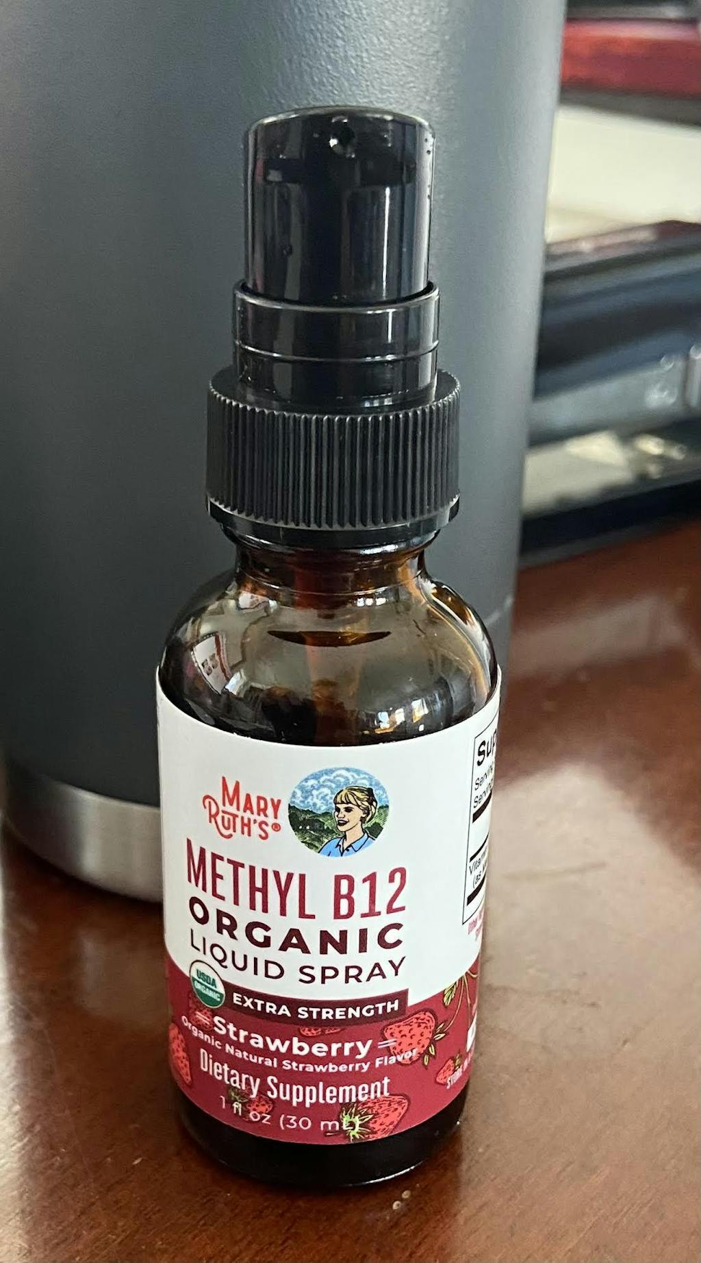 Liquid Methyl Vitamin B12 Spray – MaryRuth Organics