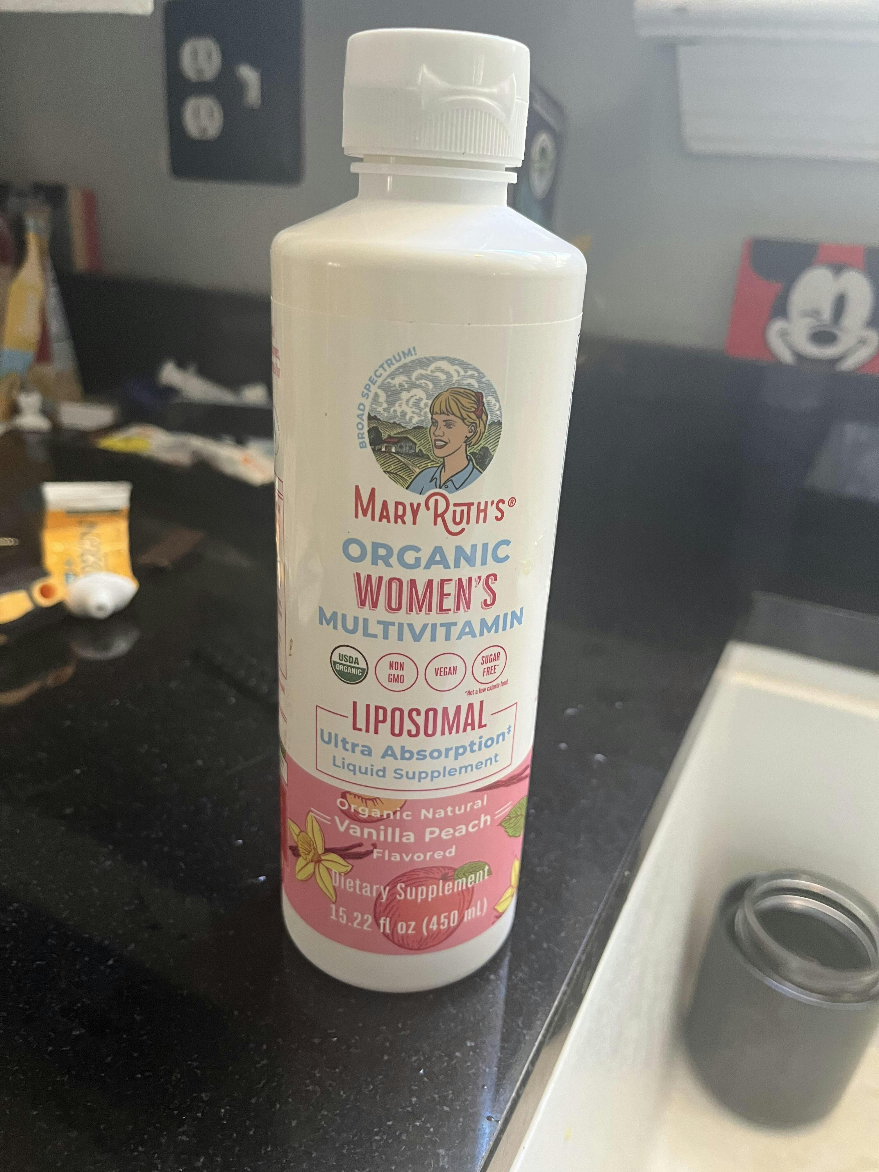 Women's Organic Multivitamin Liposomal – MaryRuth Organics
