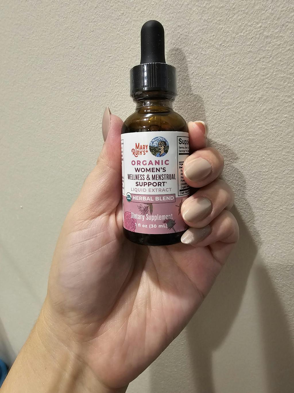 Organic Women's Wellness & Menstrual Support Liquid Drops – MaryRuth ...