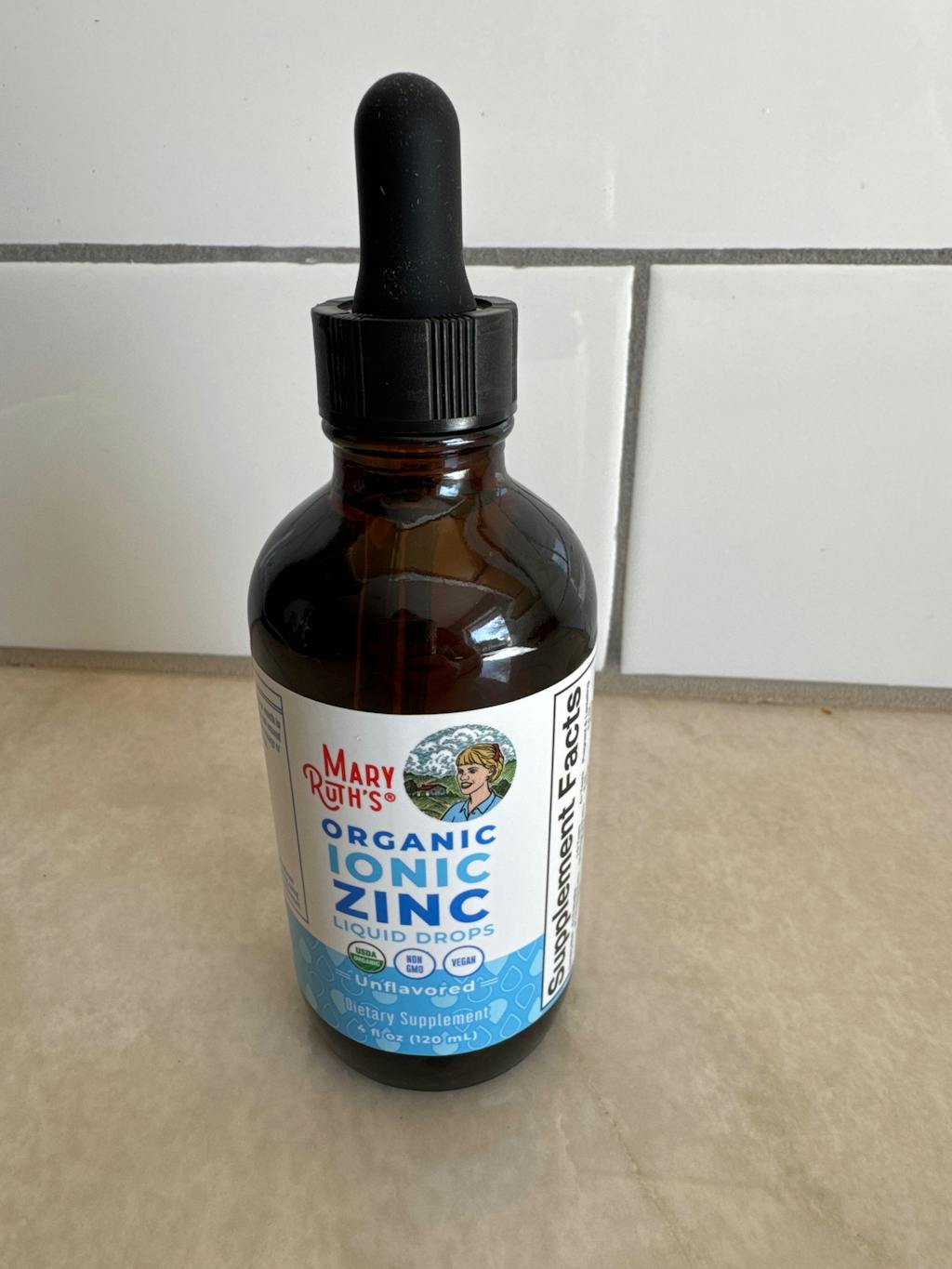 Liquid Ionic Zinc Drops Supplement – MaryRuth Organics
