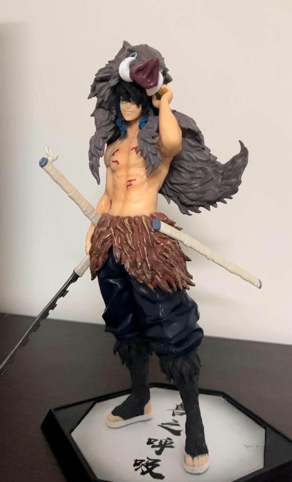 Inosuke Hashibira Standing Action Figure (30 Cm Height) - Demon Slayer ...