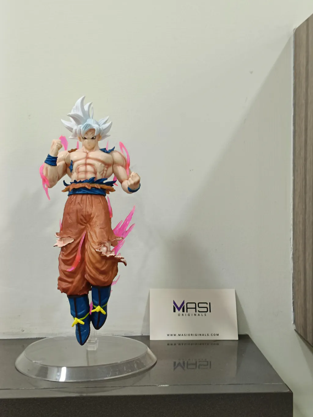 Goku Ultra Instinct Action Figure With Stand (20 Cm Height) - Dragon B ...