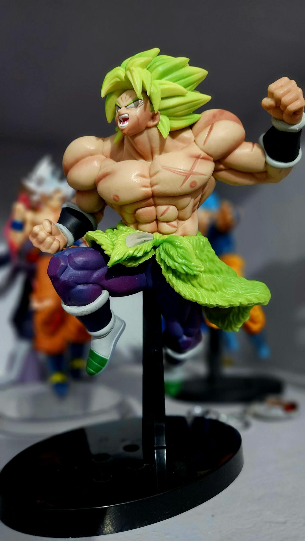 Broly Green Angry Action Figure With Stand (24 Cm Height) - Dragon Bal ...