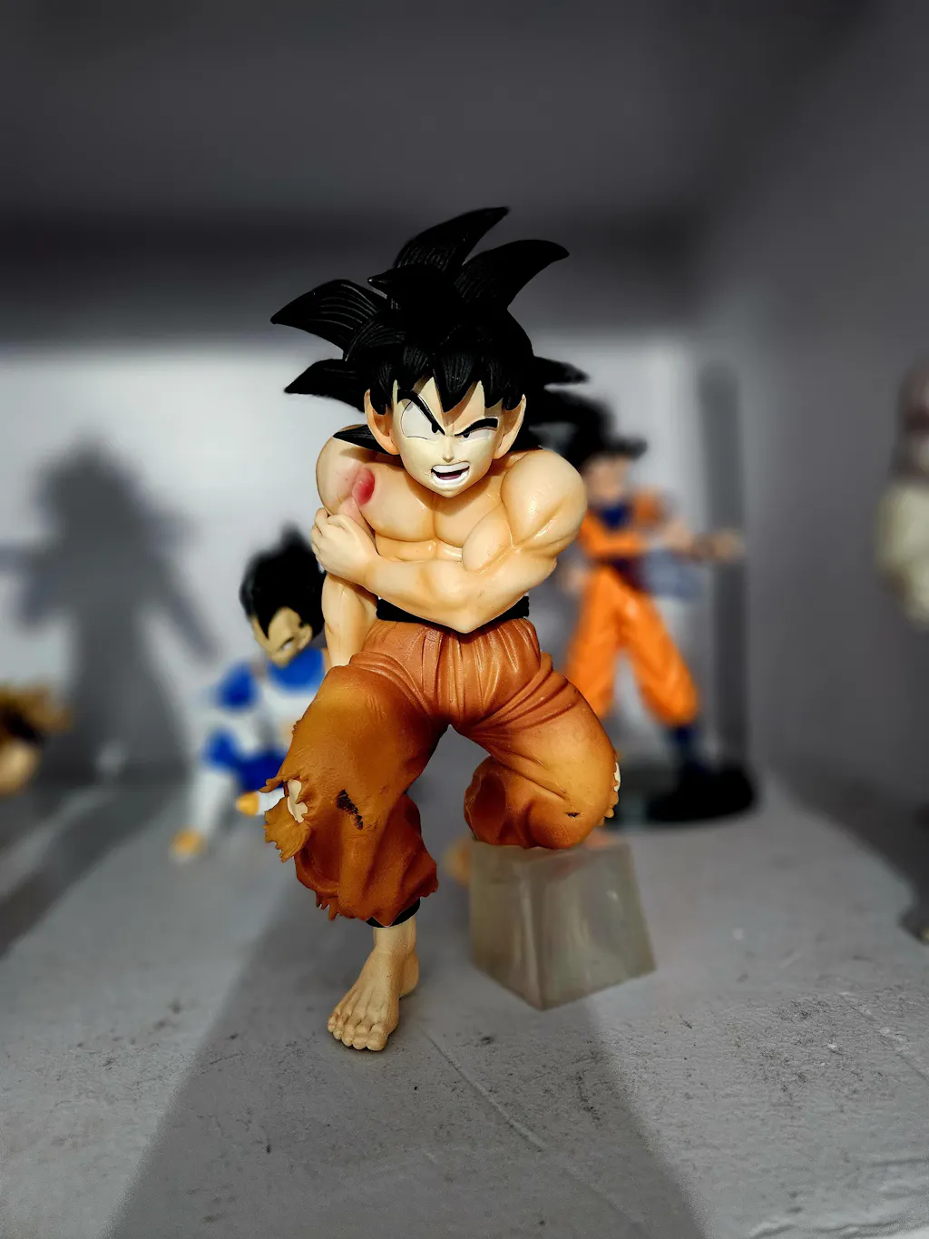 Son Goku Kaioken Battle Damaged Action Figure (22 Cm Height) - Dragon ...