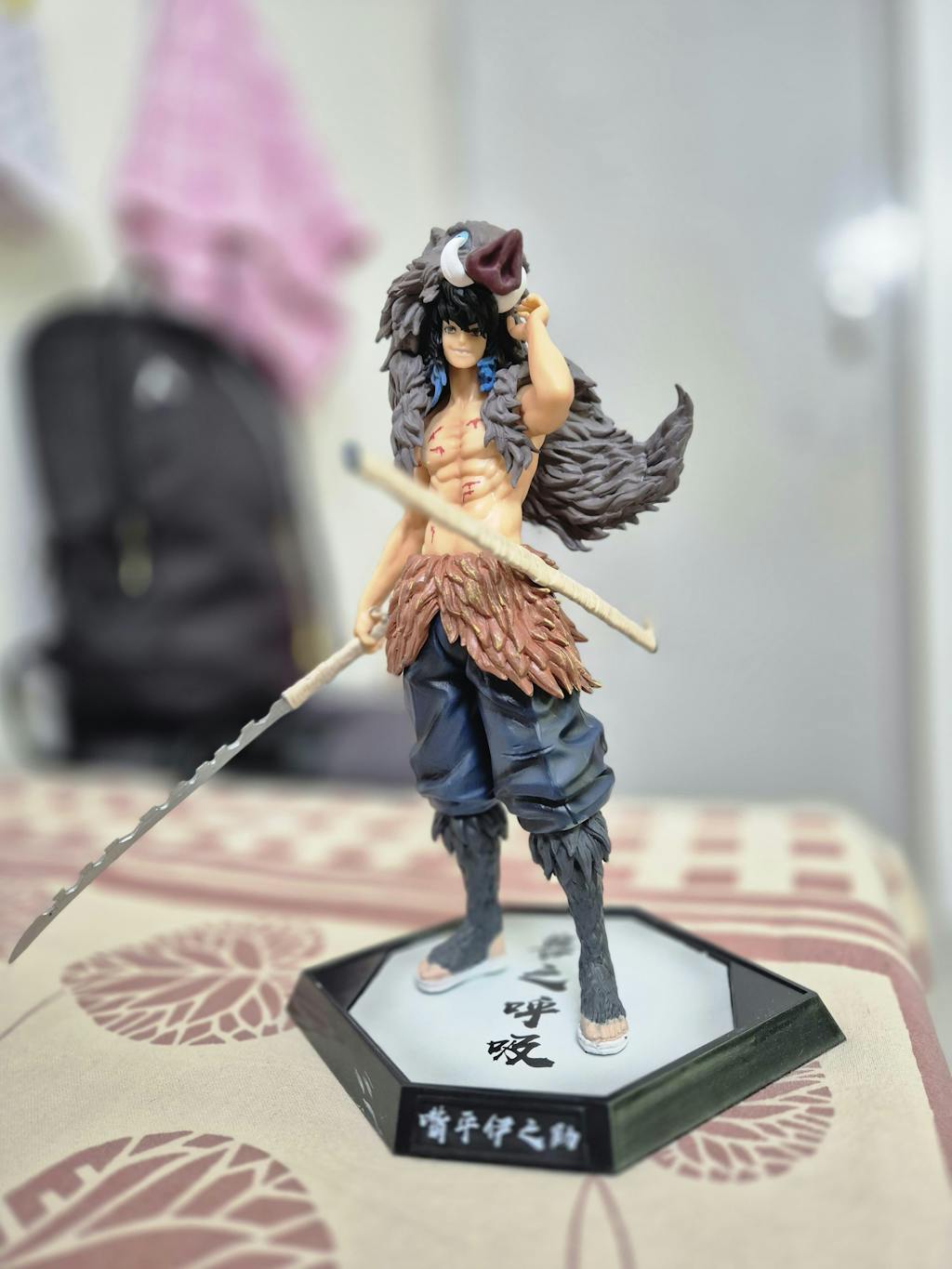 Inosuke Hashibira Standing Action Figure (30 Cm Height) - Demon Slayer ...
