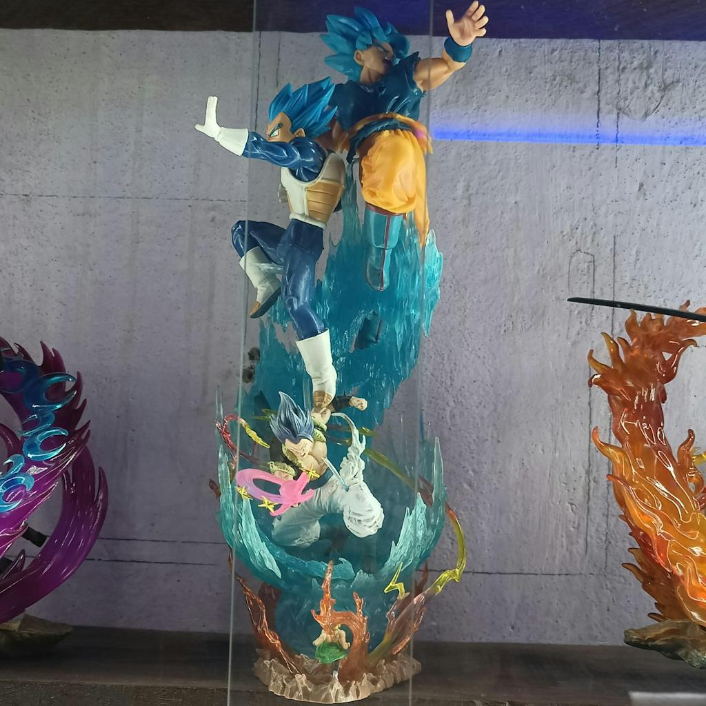 Goku Ssj Blue Action Figure With Stand (25 Cm Height) - Dragon Ball Z ...