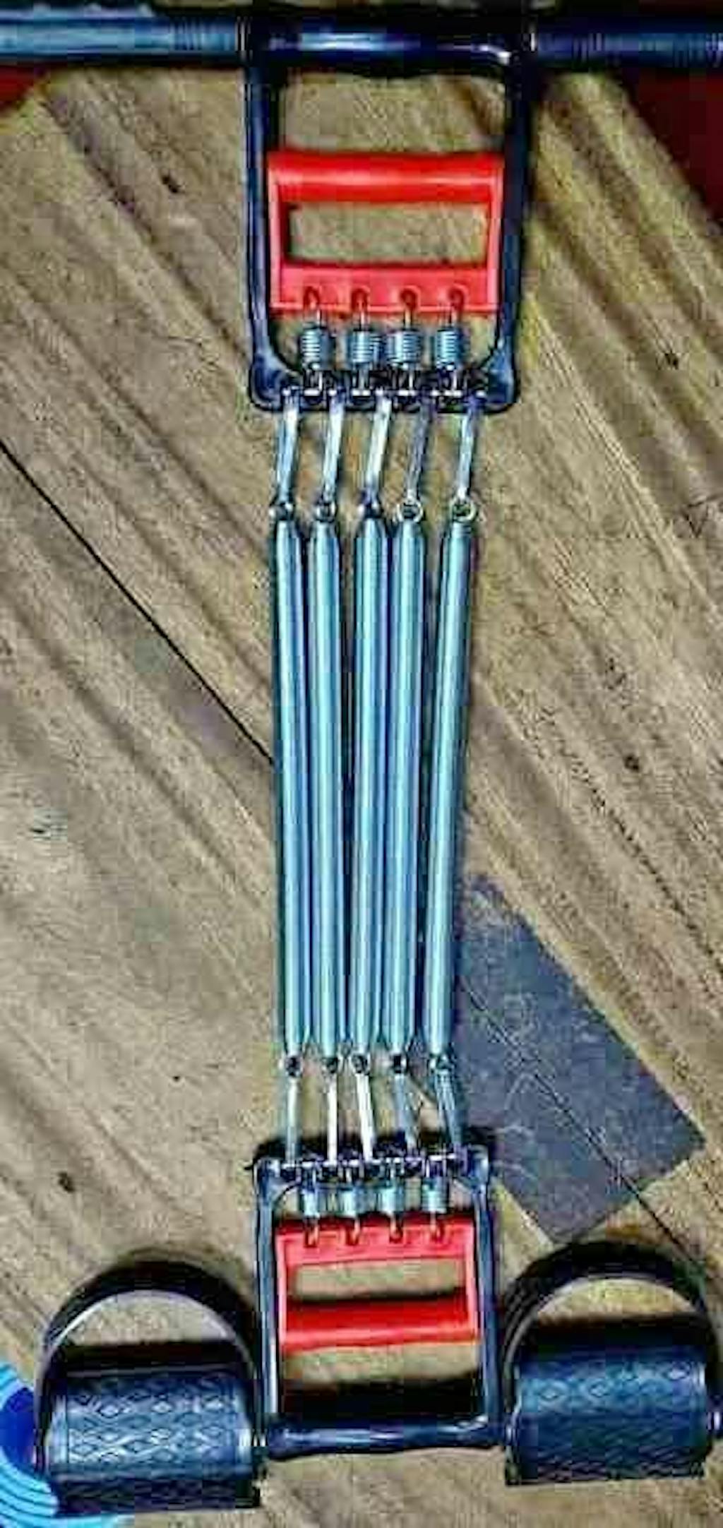 Chest Expander - Adjustable 5 Strings Home Gym Spring Fitness Tool