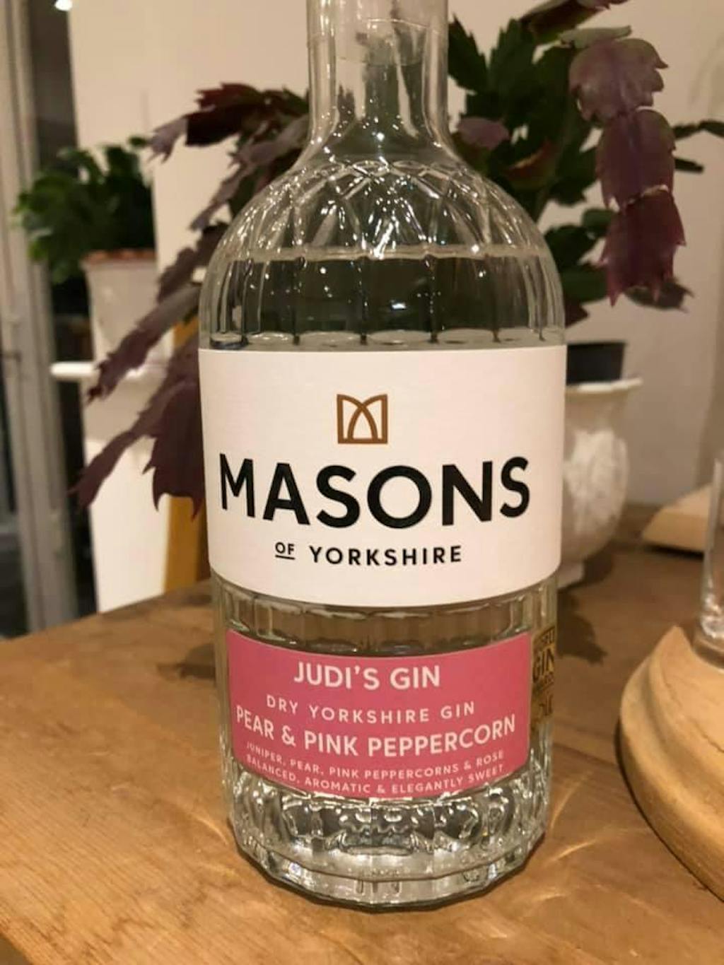 Masons Personalised Gin Bottle - Masons of Yorkshire