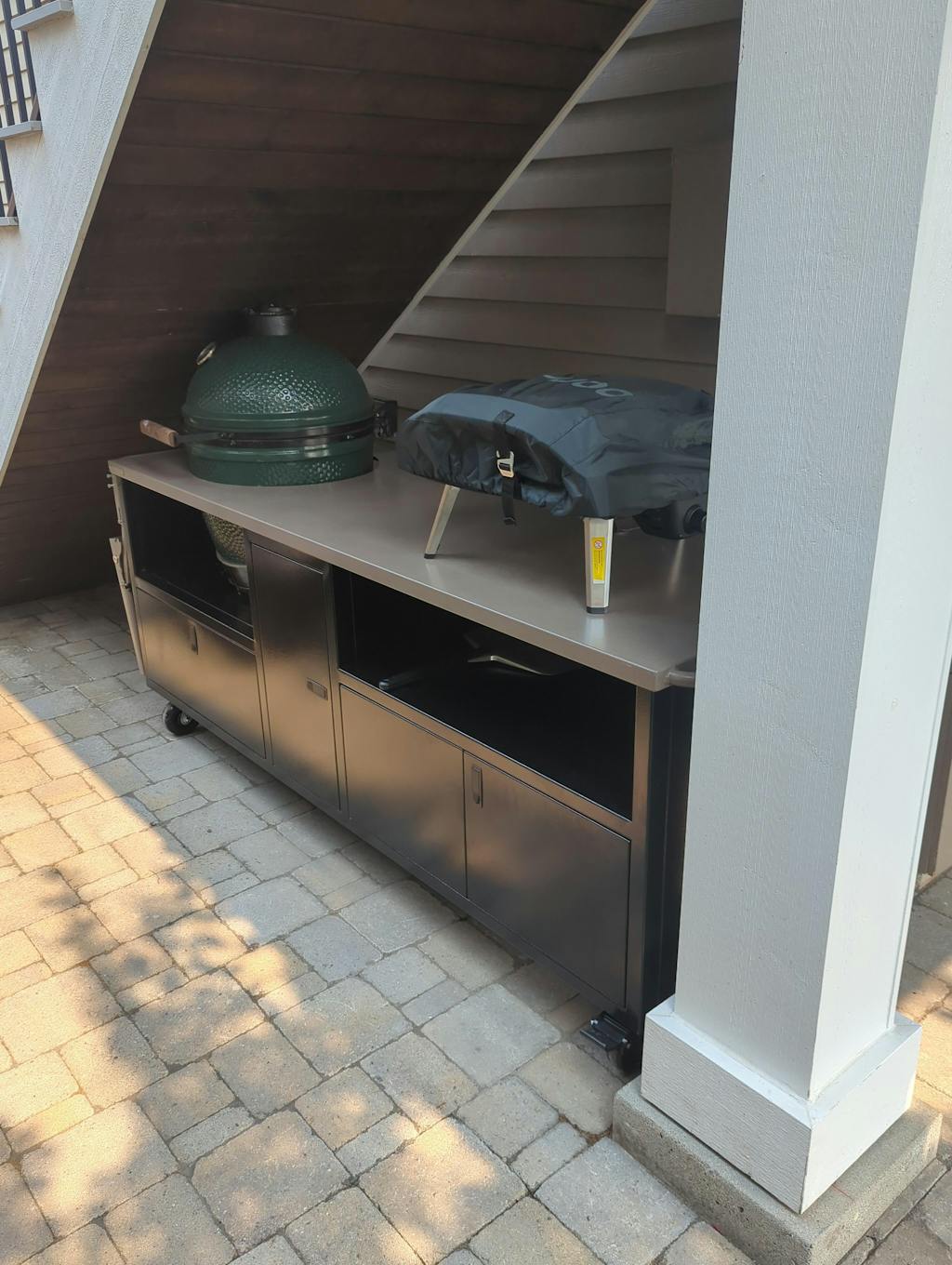 Fusion Grill Cart for Big Green Egg Primo & Kamado Joe | MATCHLESS ...
