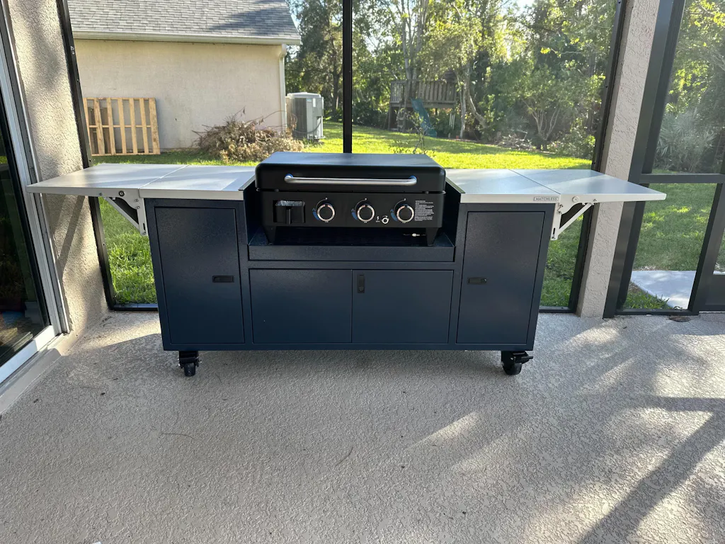 Ignite Grill Cart for Built-In Gas Grills and Griddles | MATCHLESS