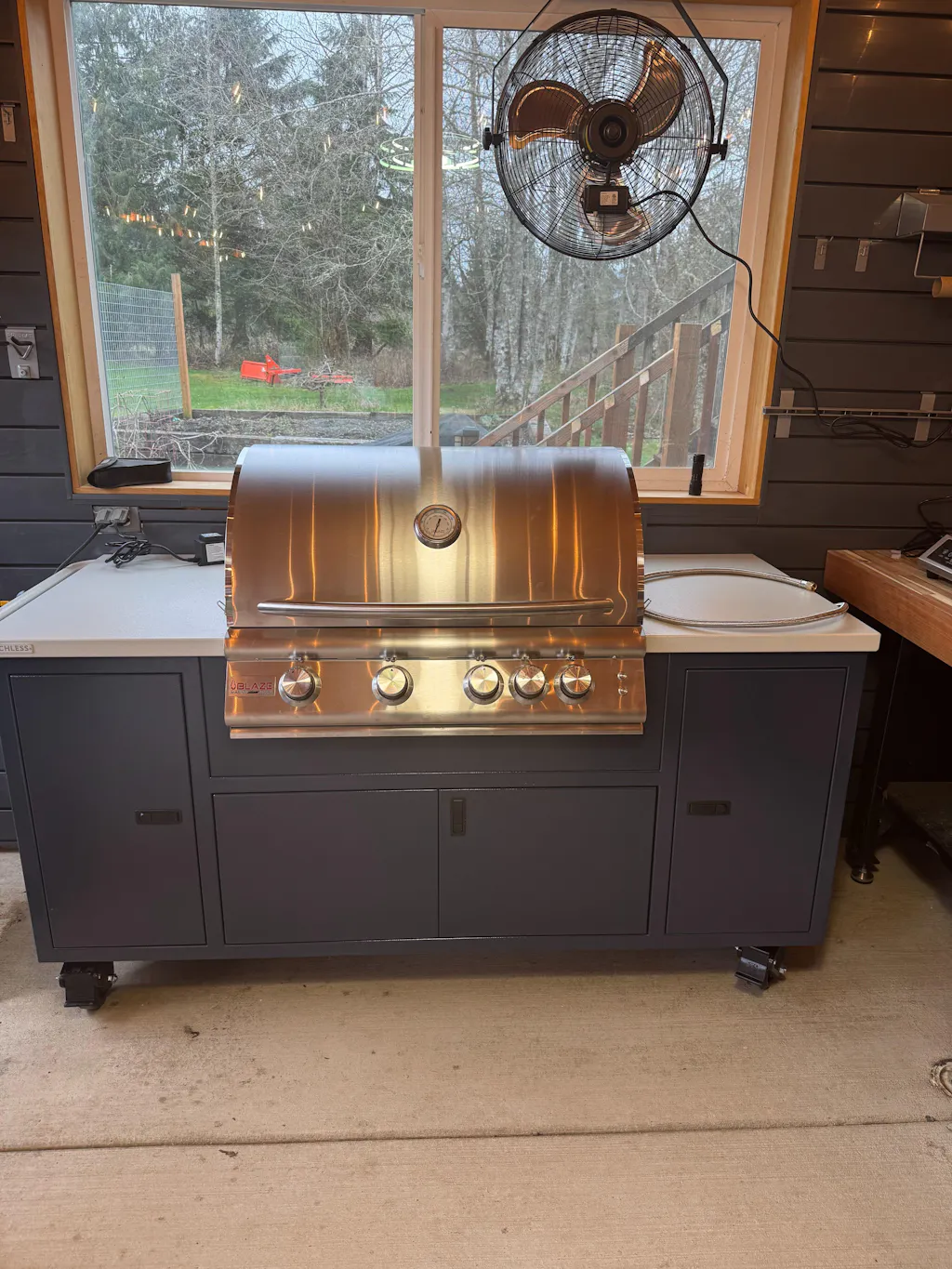 Ignite Grill Cart for Built-In Gas Grills and Griddles | MATCHLESS