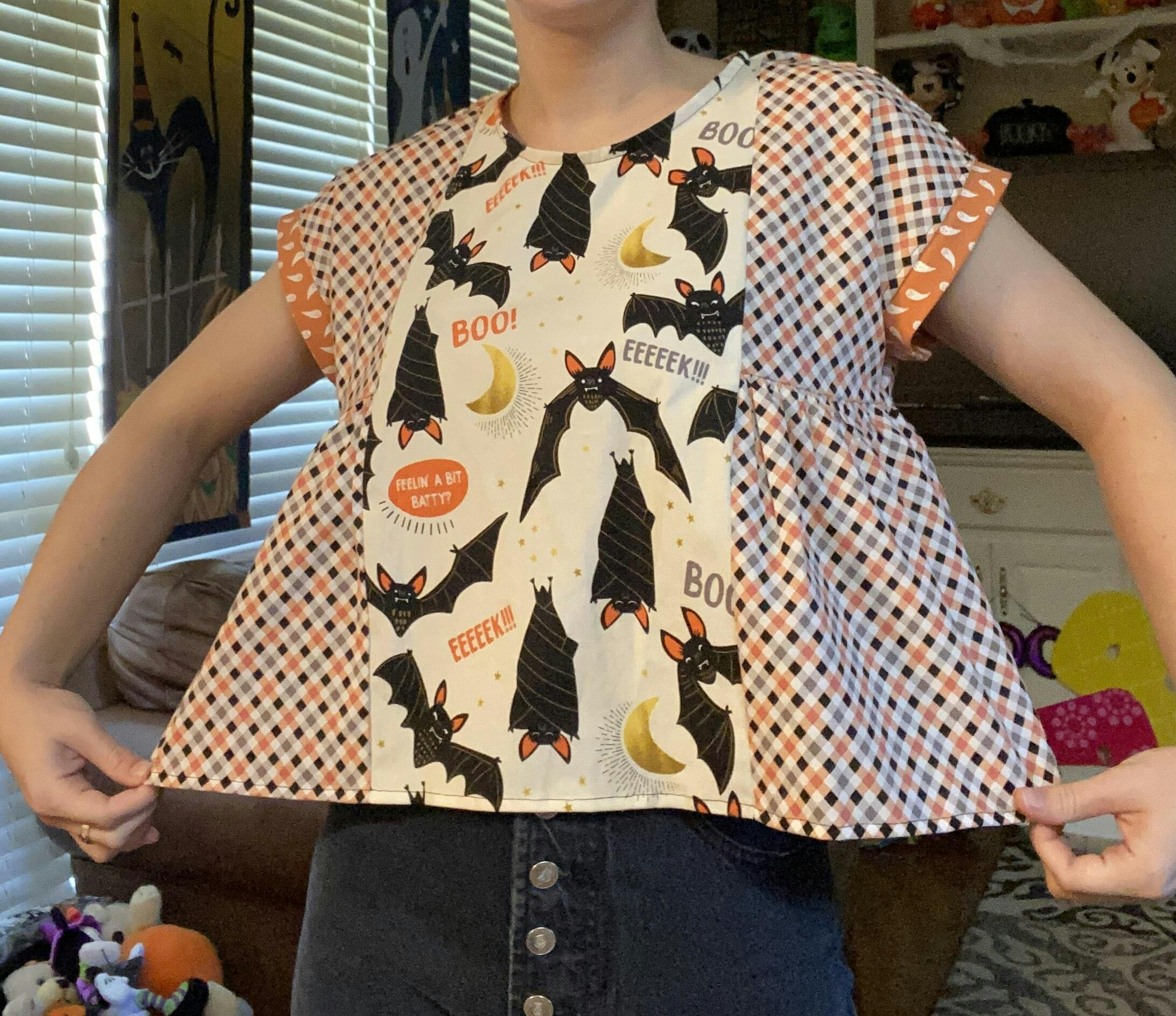 Collage Gather Top PDF Sewing Pattern – Matchy Matchy Sewing Club