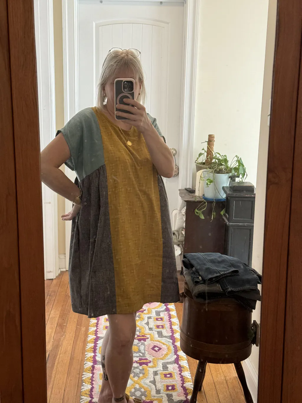 Collage Gather Dress PDF Sewing Pattern – Matchy Matchy Sewing Club