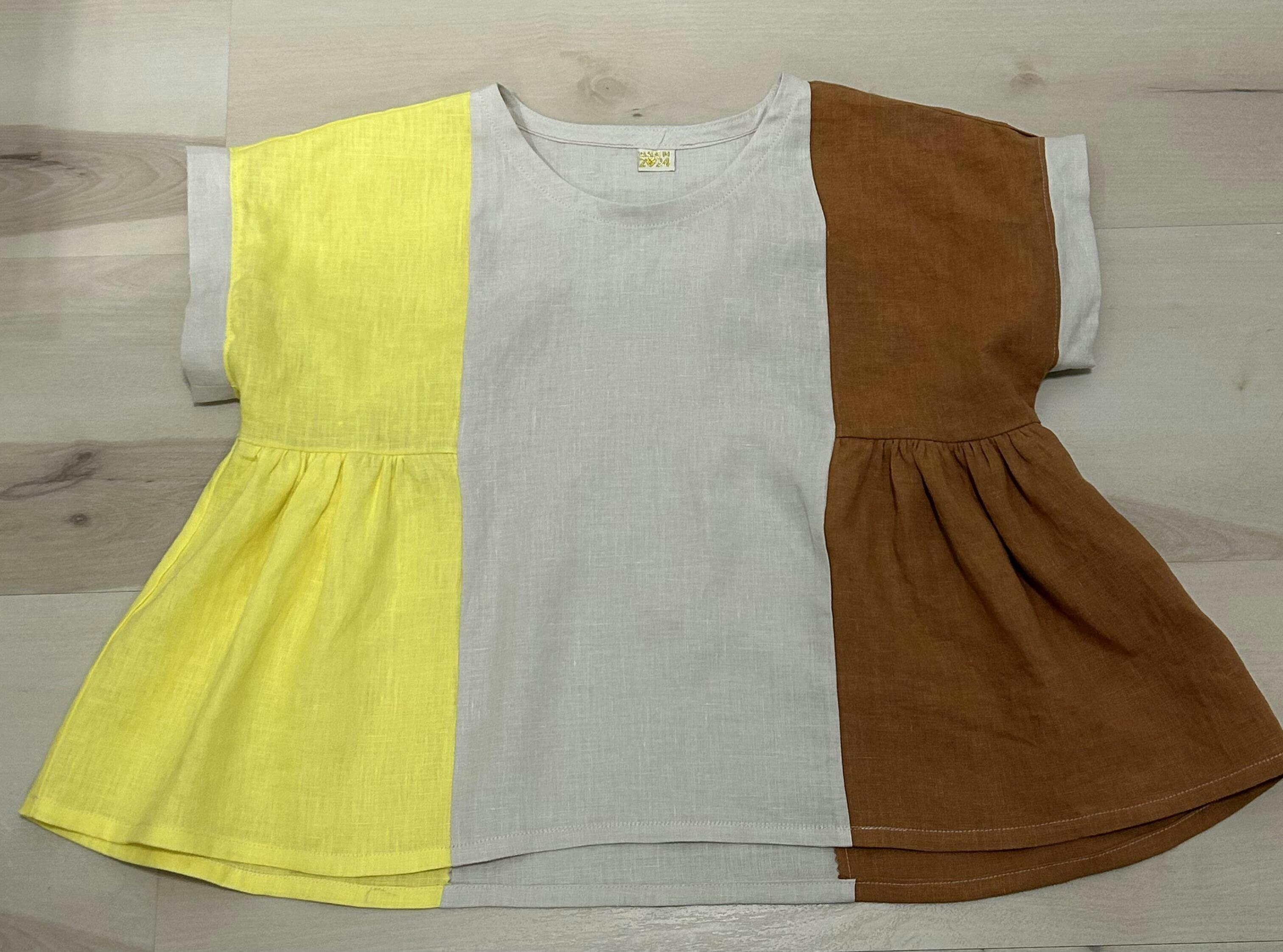 Collage Gather Top PDF Sewing Pattern – Matchy Matchy Sewing Club