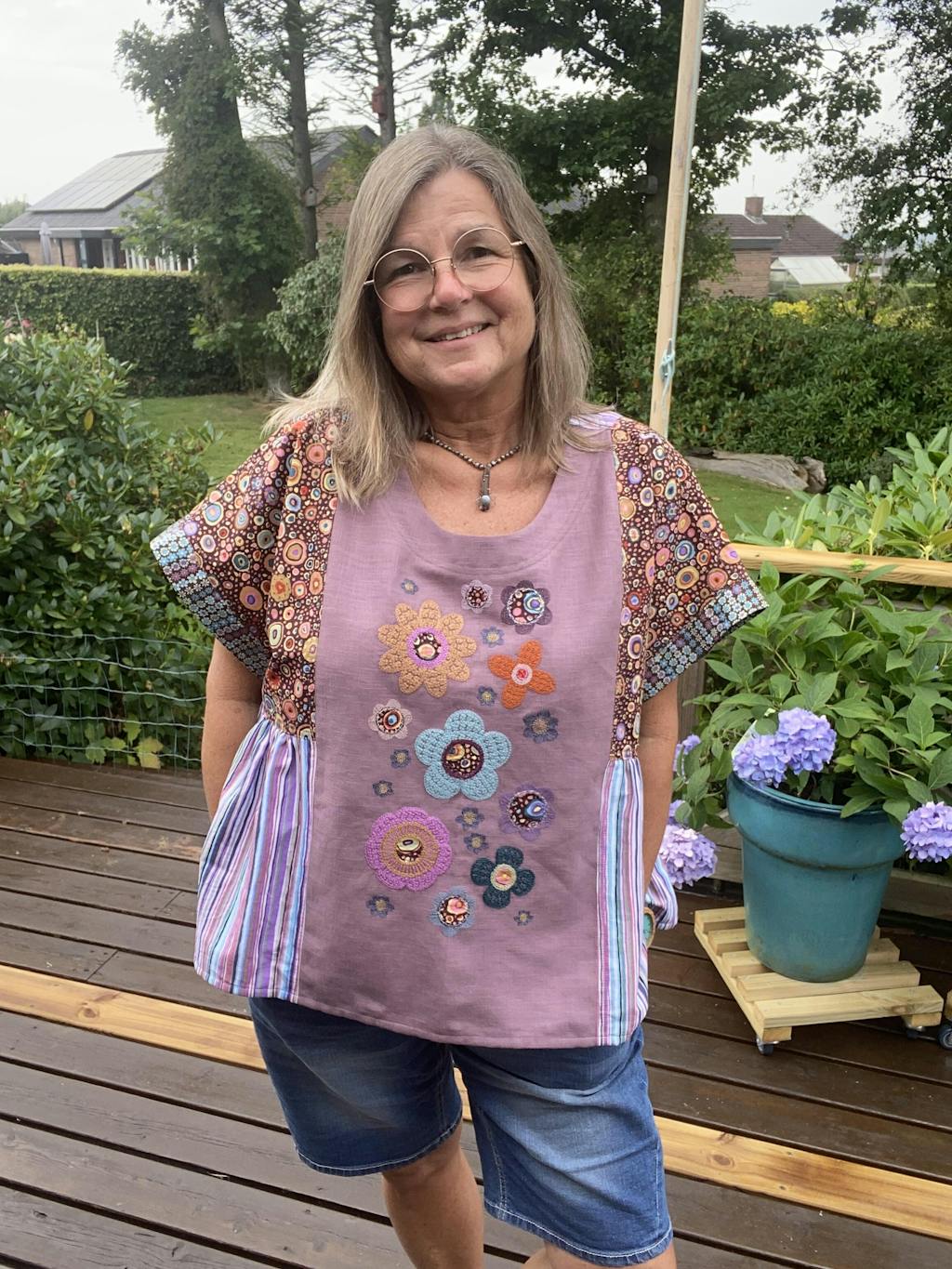 Collage Gather Top PDF Sewing Pattern – Matchy Matchy Sewing Club