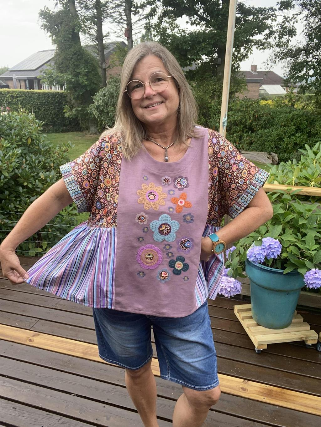 Collage Gather Top PDF Sewing Pattern – Matchy Matchy Sewing Club