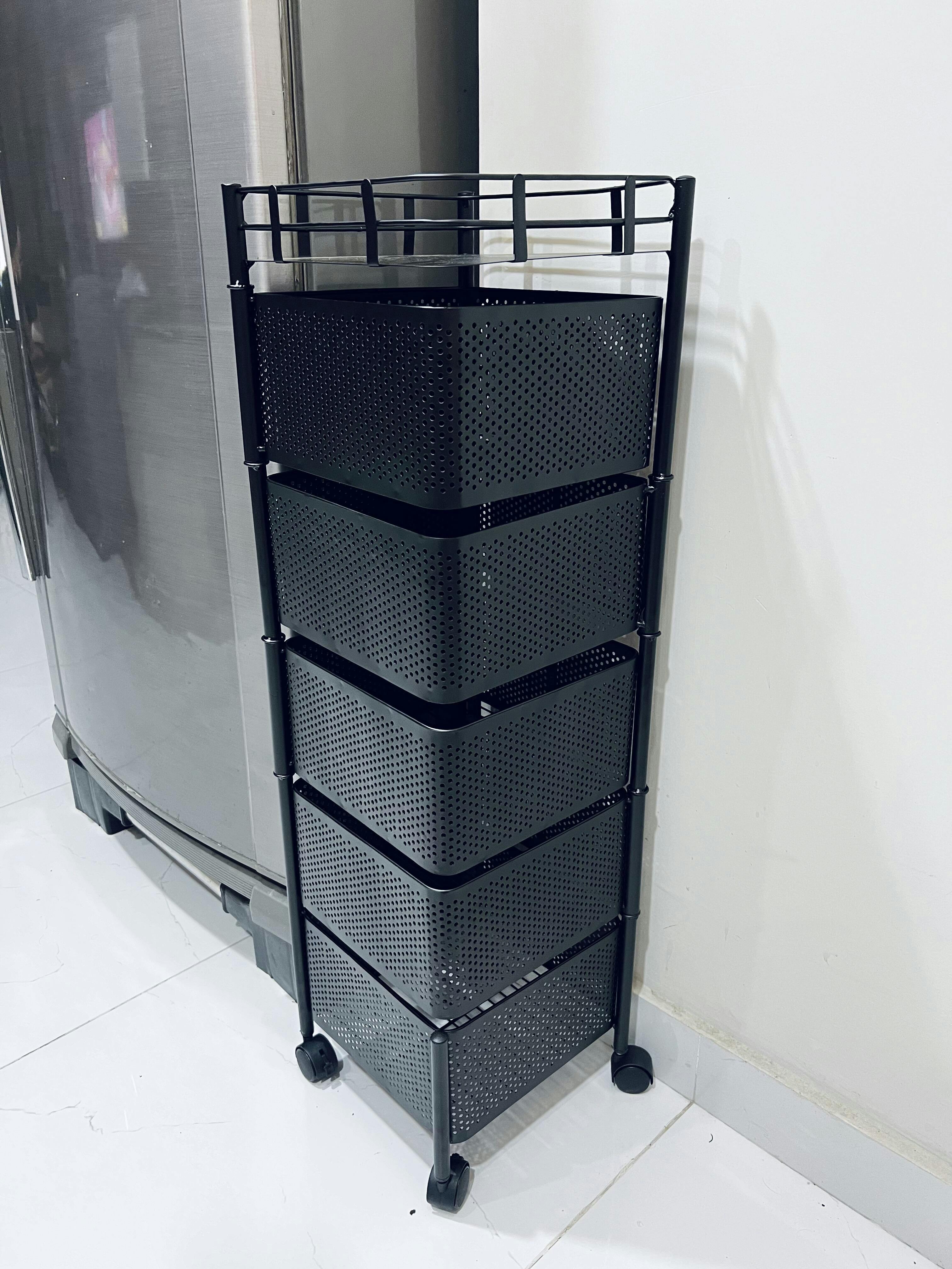 Premium Square Metal Trolley By MATRIX – matrixhome-pk