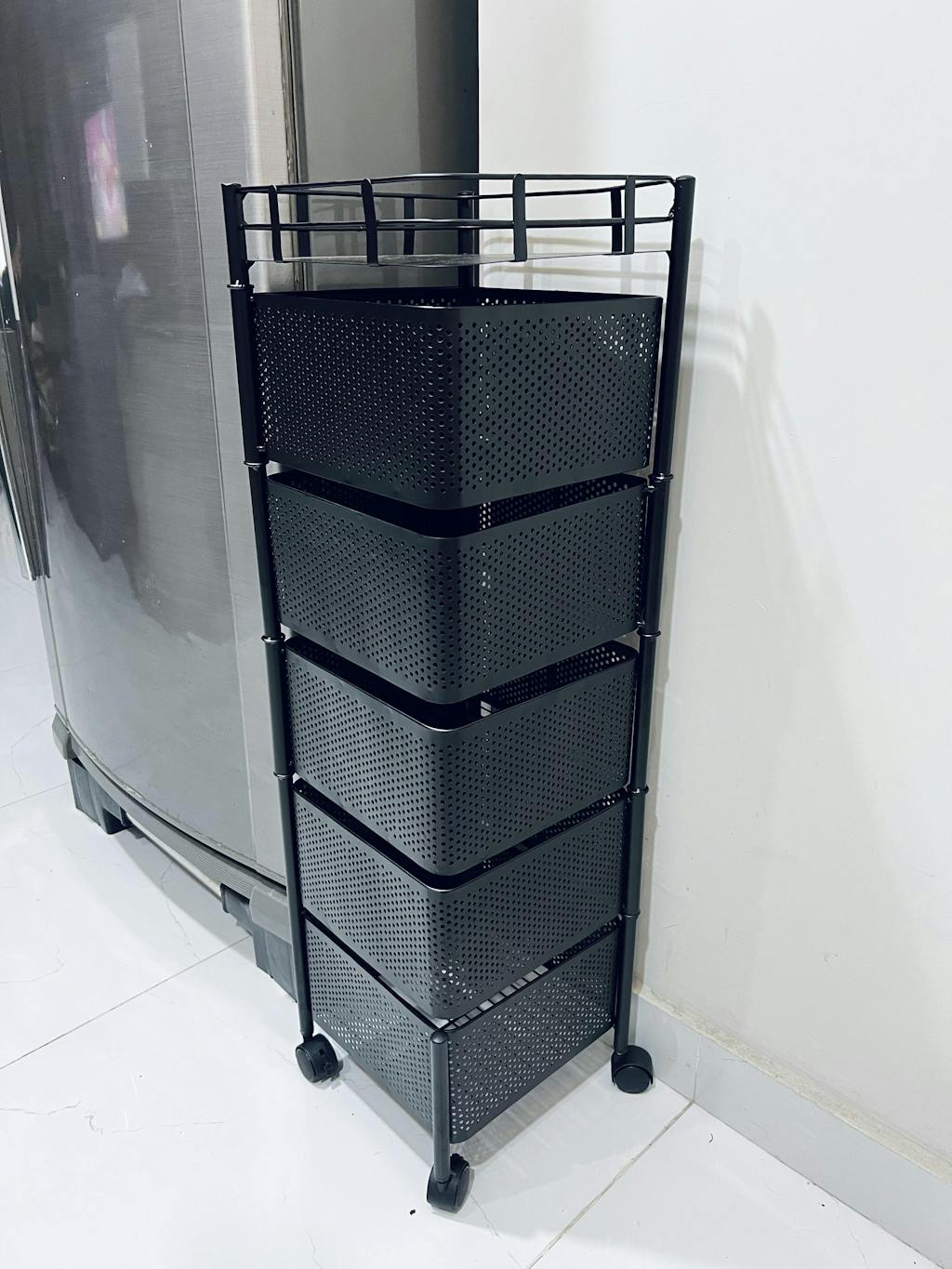Premium Square Metal Trolley By MATRIX – matrixhome-pk