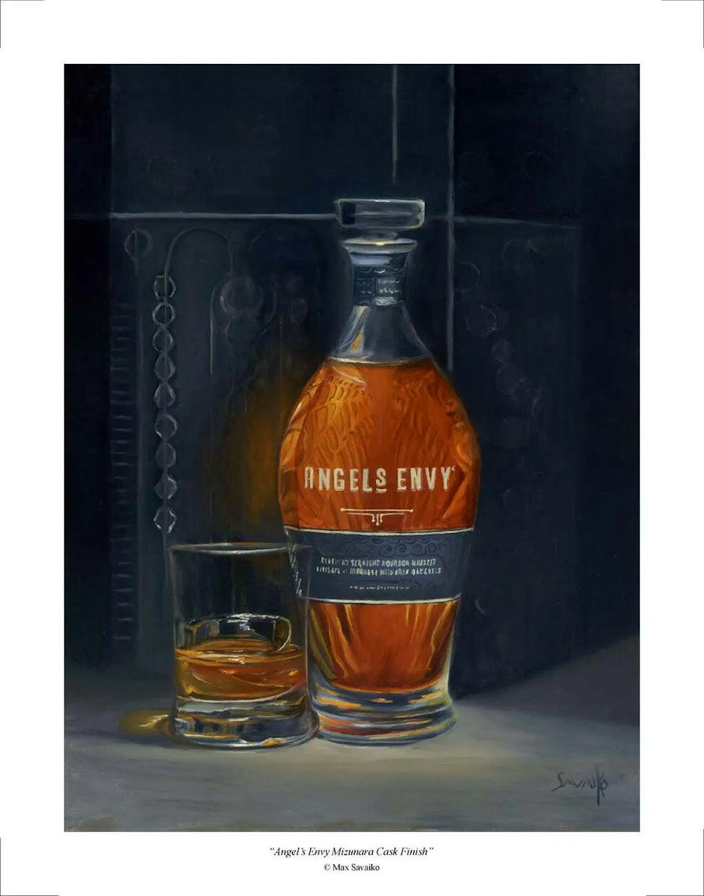 Angel's Envy Distillery Mizunara Cask Finish Limited Edition Print ...