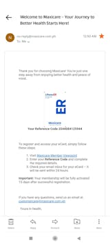 Maxicare LifesavER - Outpatient Emergency coverage in Maxicare partner
