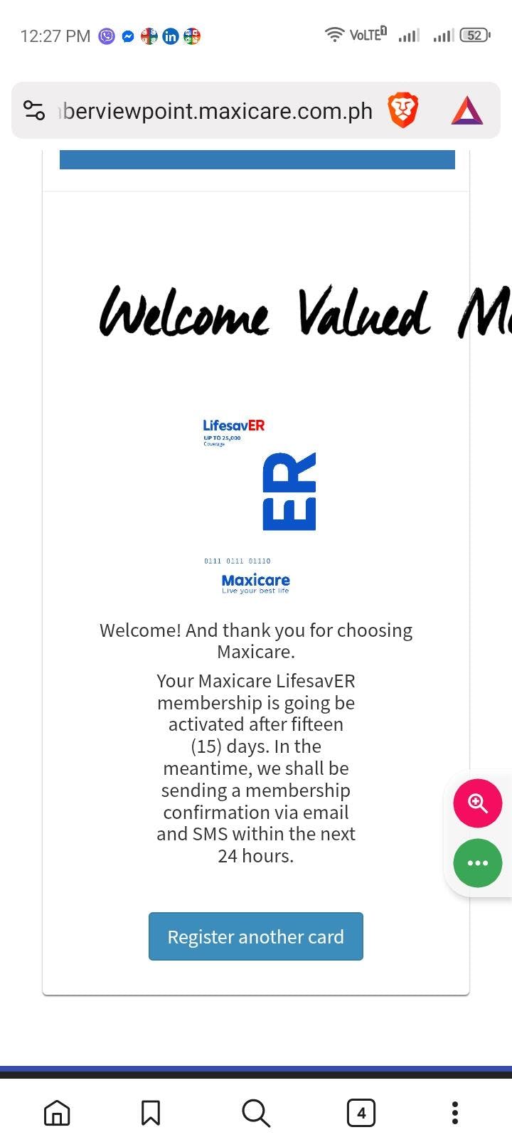 Maxicare LifesavER - Outpatient Emergency coverage in Maxicare partner