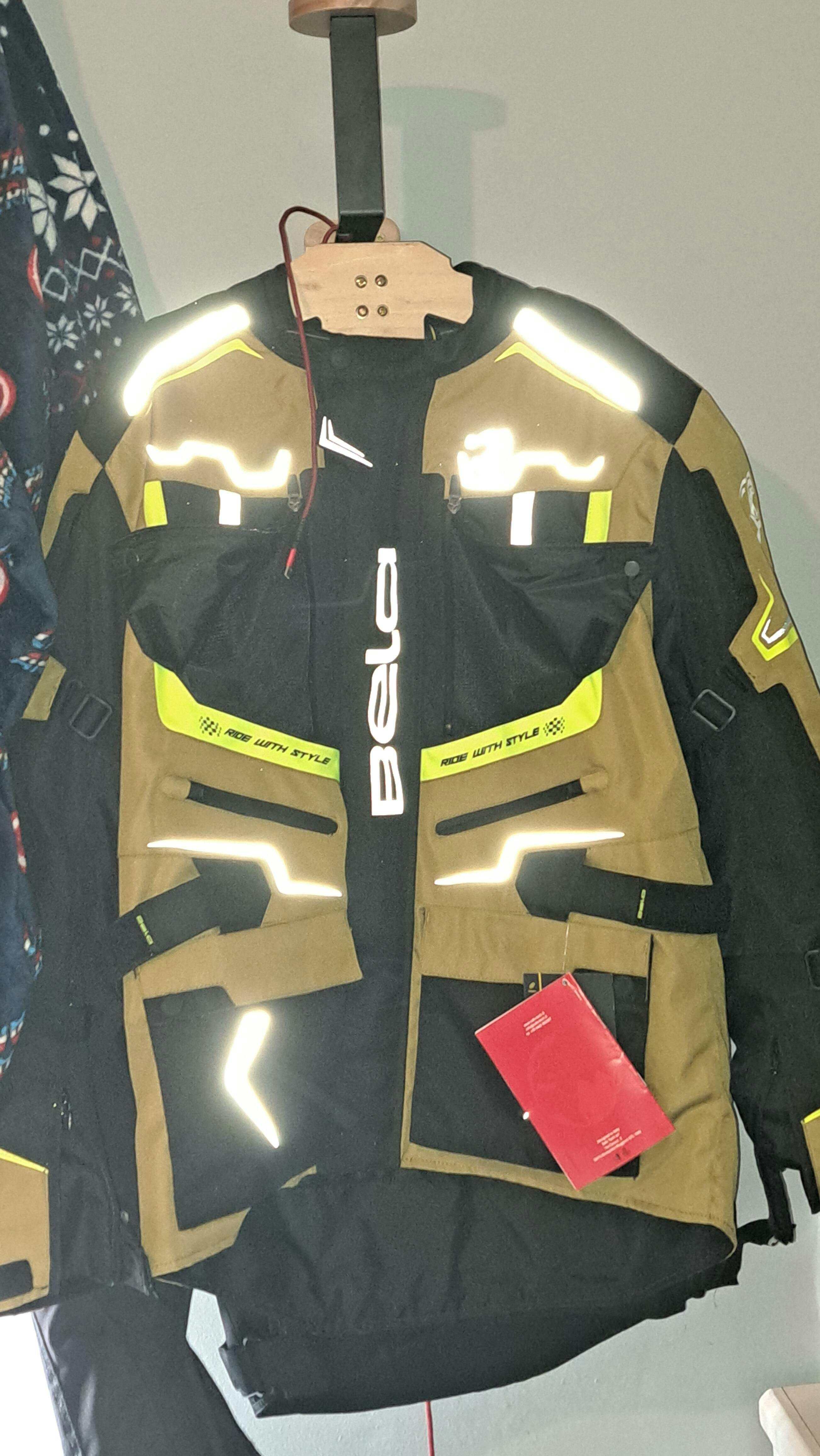 BELA Cordaniel Textile Motorcycle 4 Seasons Jacket Black Dark Gray ...