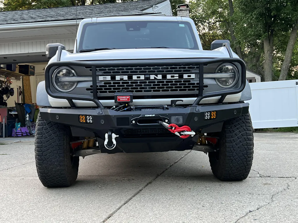 2021+ Ford Bronco Maxlider Custom Front Modular Bumper – MaxliderBros