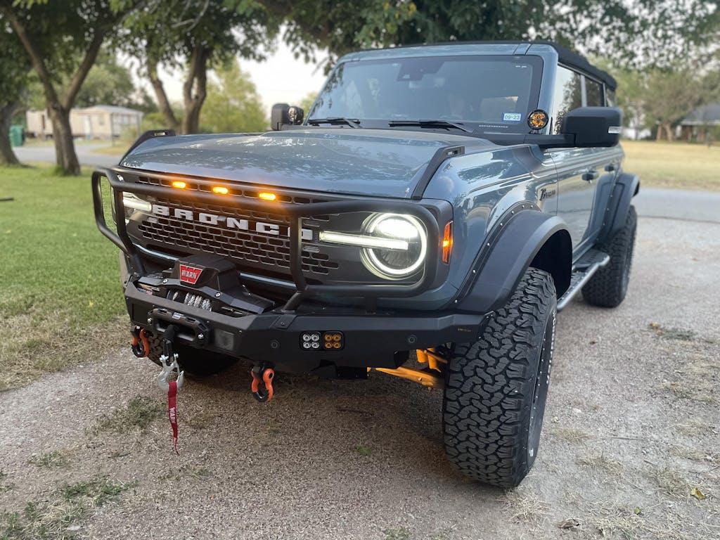 2021-2022 Ford Bronco Maxlider Custom Front Modular Bumper – MaxliderBros