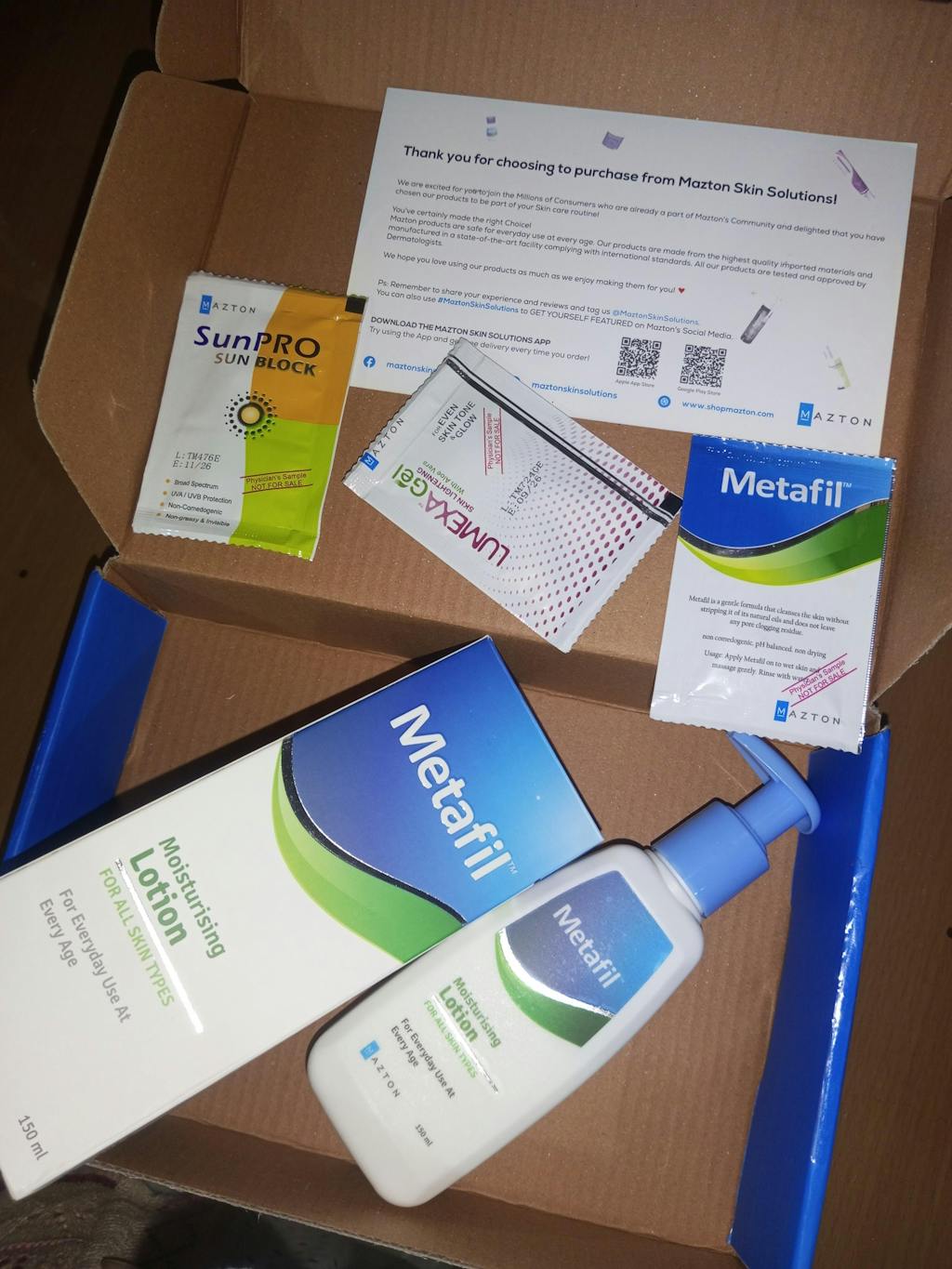 Metafil Moisturising Lotion – Mazton Skin Solutions