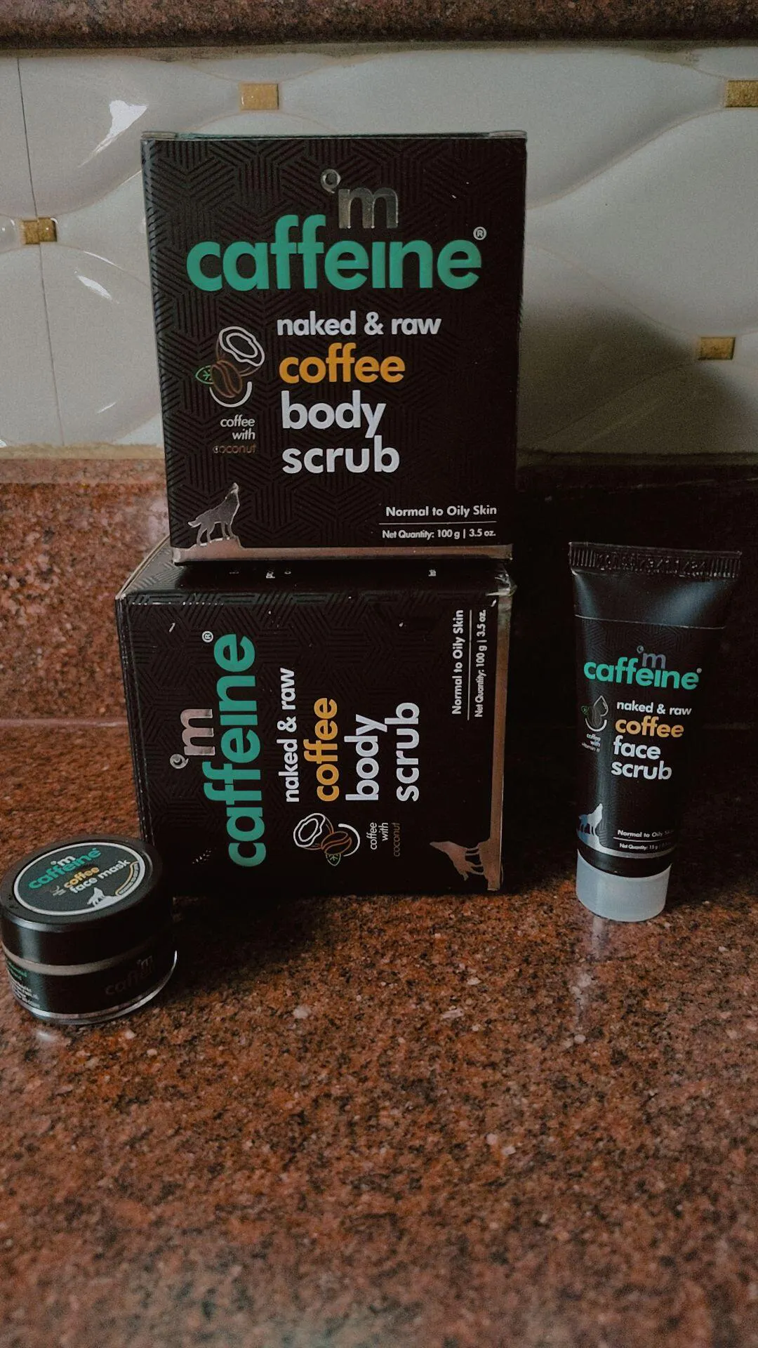 Buy Coffee Body Scrub With Coconut Extract Online In India – mCaffeine