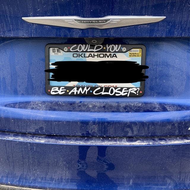 Personalized / Customized Friends TV Show Style Car License Plate