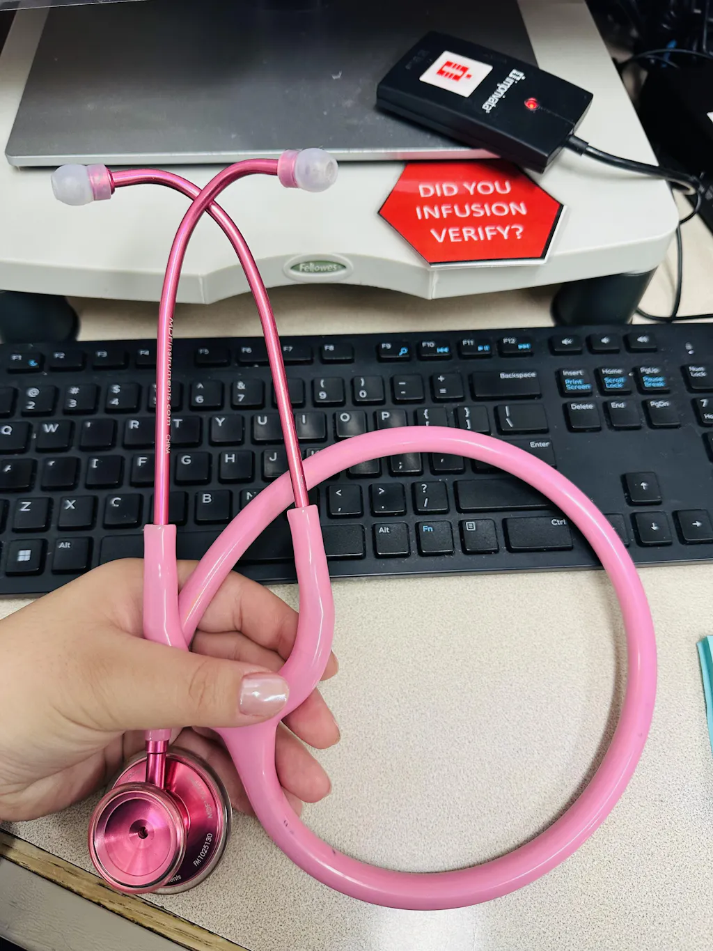 MDF Instruments® Acoustica® Pink Stethoscope Pinkore and Cosmo