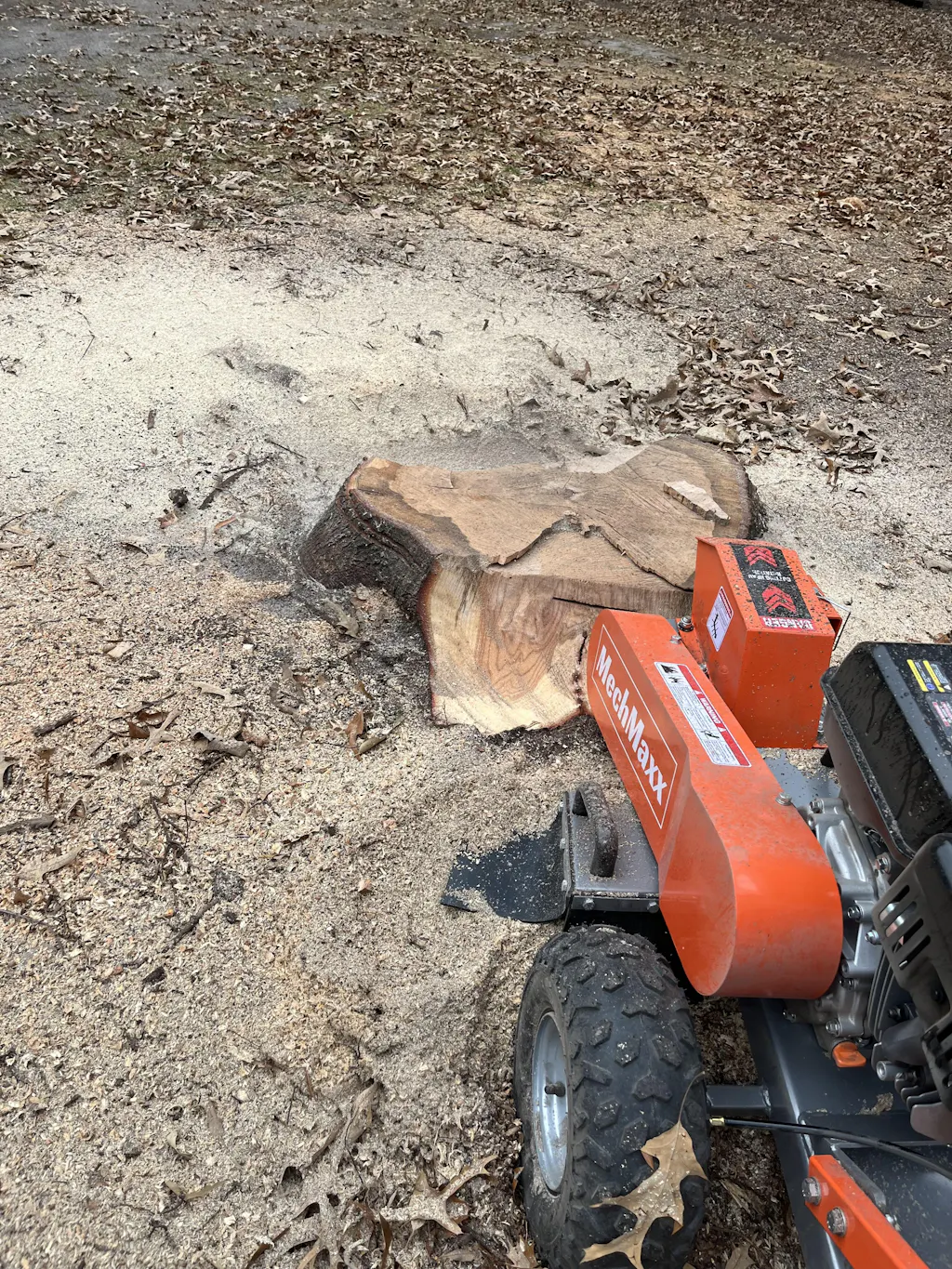MechMaxx 15HP 420cc Gasoline Engine Tree Stump Root Grinder, SGR1500
