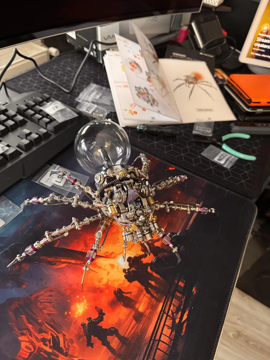 Shop 3D Cyberpunk Plasma Spider Online - Minerva’s Mercy - Mecrobremake