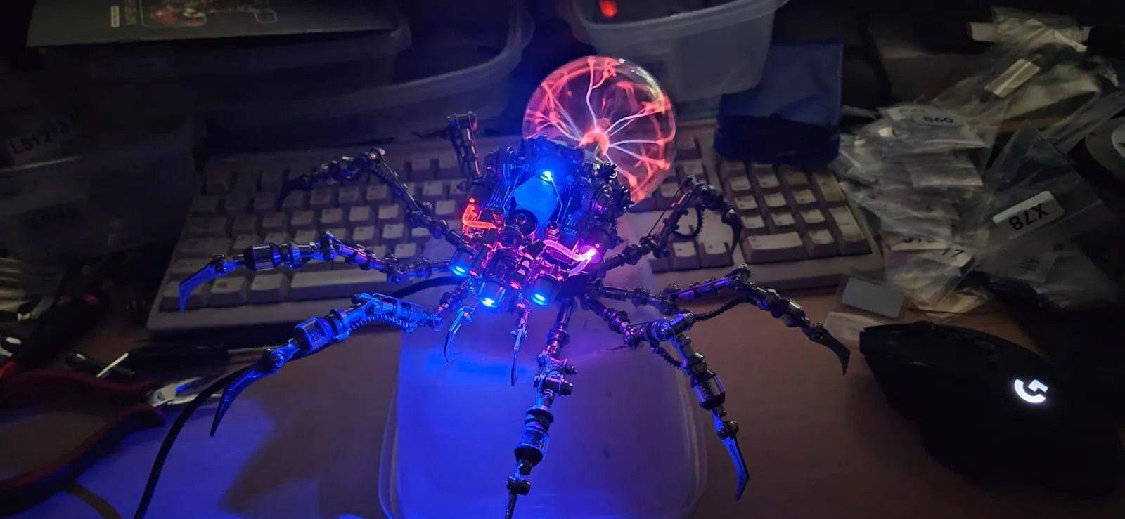 Shop 3D Cyberpunk Plasma Spider Online - Minerva’s Mercy - Mecrob Remake