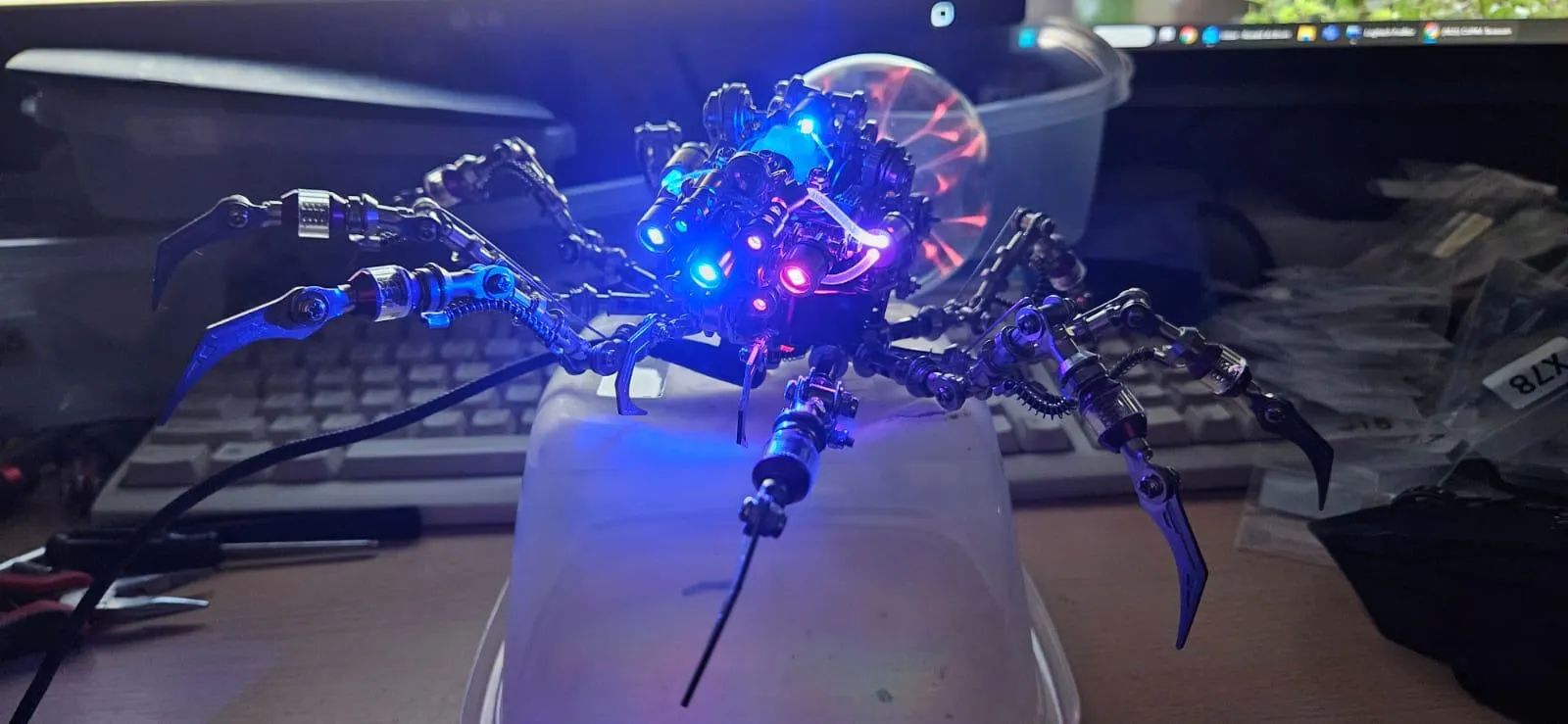 Shop 3D Cyberpunk Plasma Spider Online - Minerva’s Mercy - Mecrob Remake