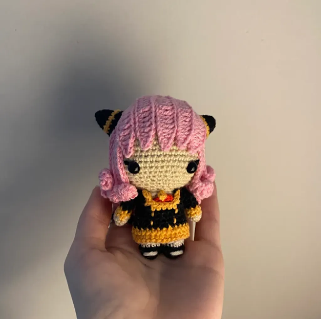 Anya Forger Spy x Family Amigurumi Crochet Doll Pattern – Medaami Patterns